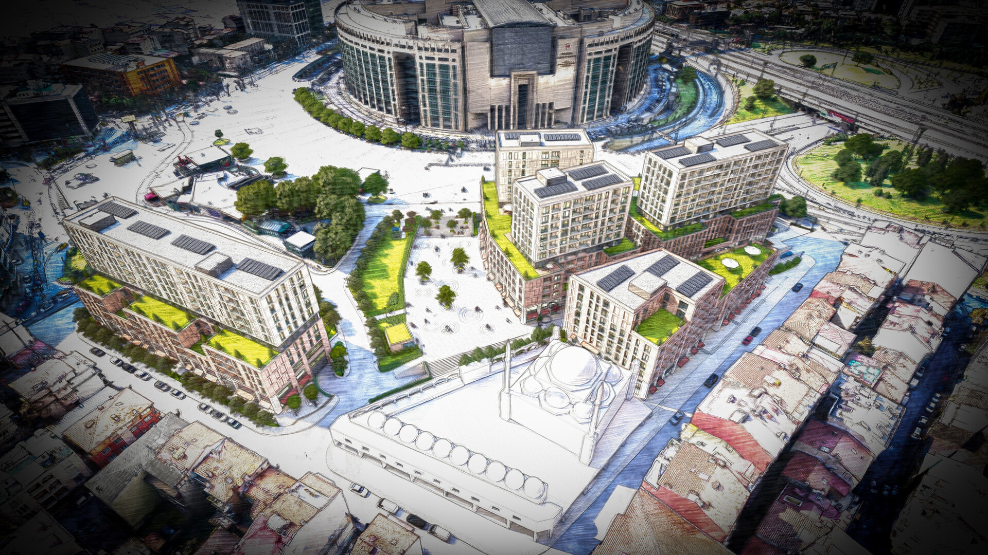 ArtStation - Çağlayan Kentsel Dönüşüm Projesi