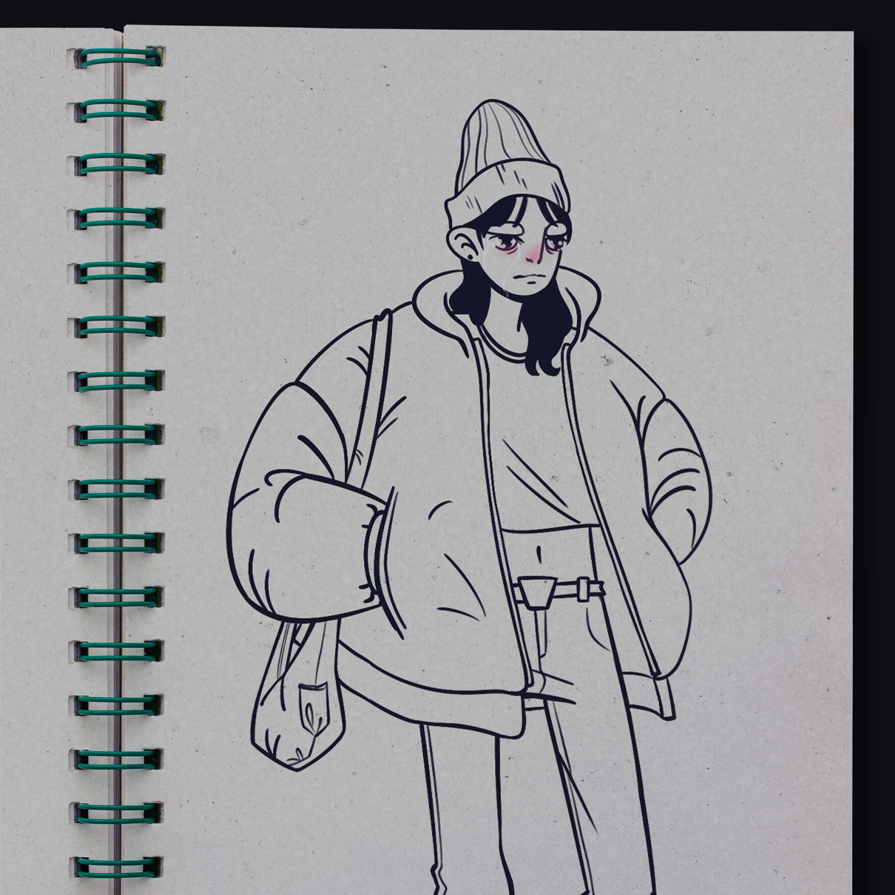 ArtStation - Line Art Sketch