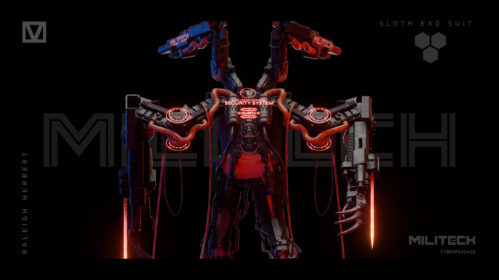 ArtStation - SLOTH EXO SUIT by MILITECH