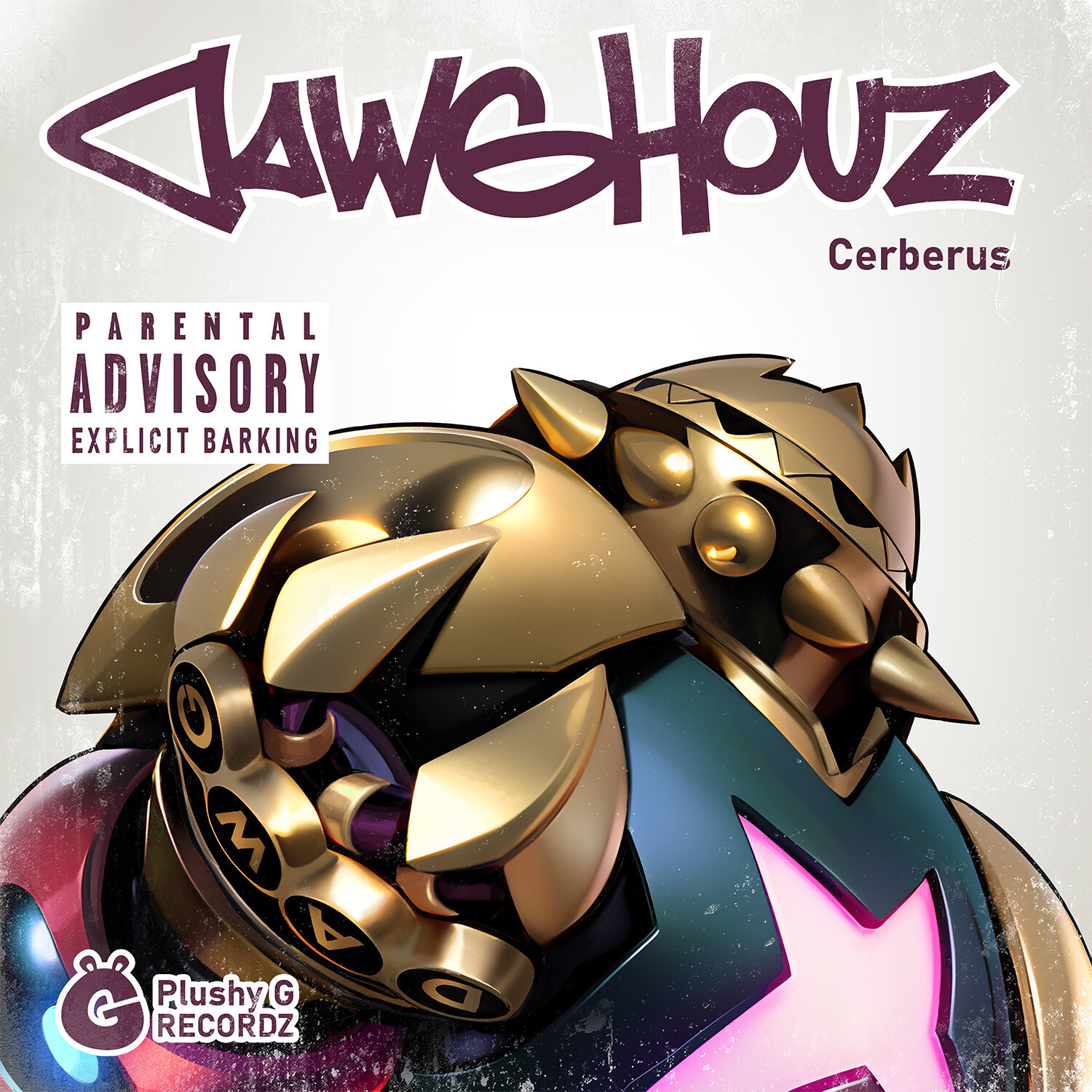 ArtStation - "Cerberus's theme" / the "Dawghouz" OST cover art.