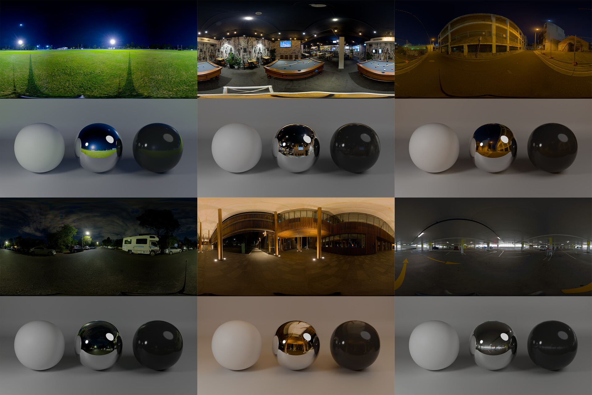 Jack Stearn - Sydney Night HDRI Asset Pack | 12K