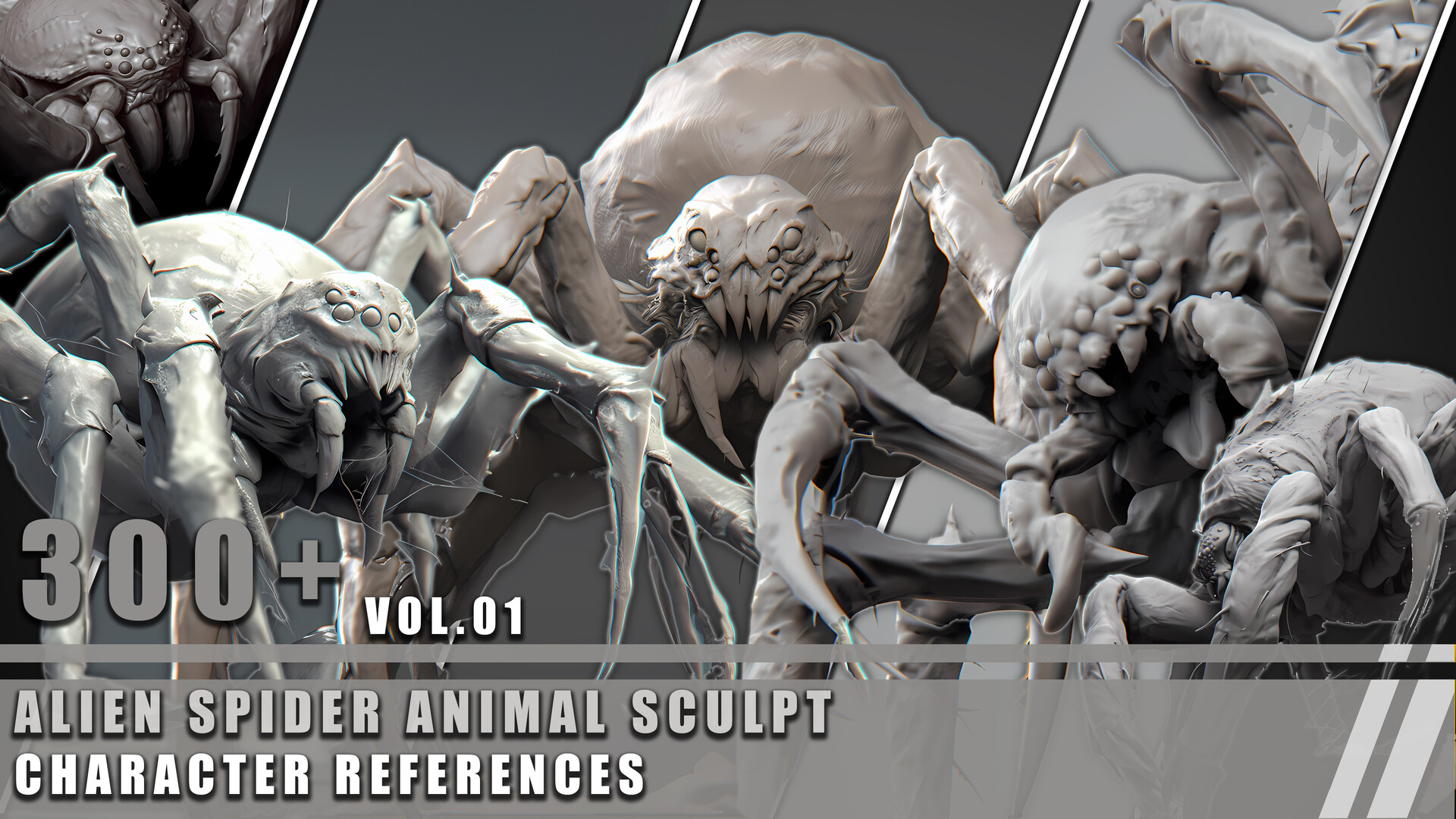 WaterLaw's Studio - 300+ Alien Spider Animal Sculpt - Character ...
