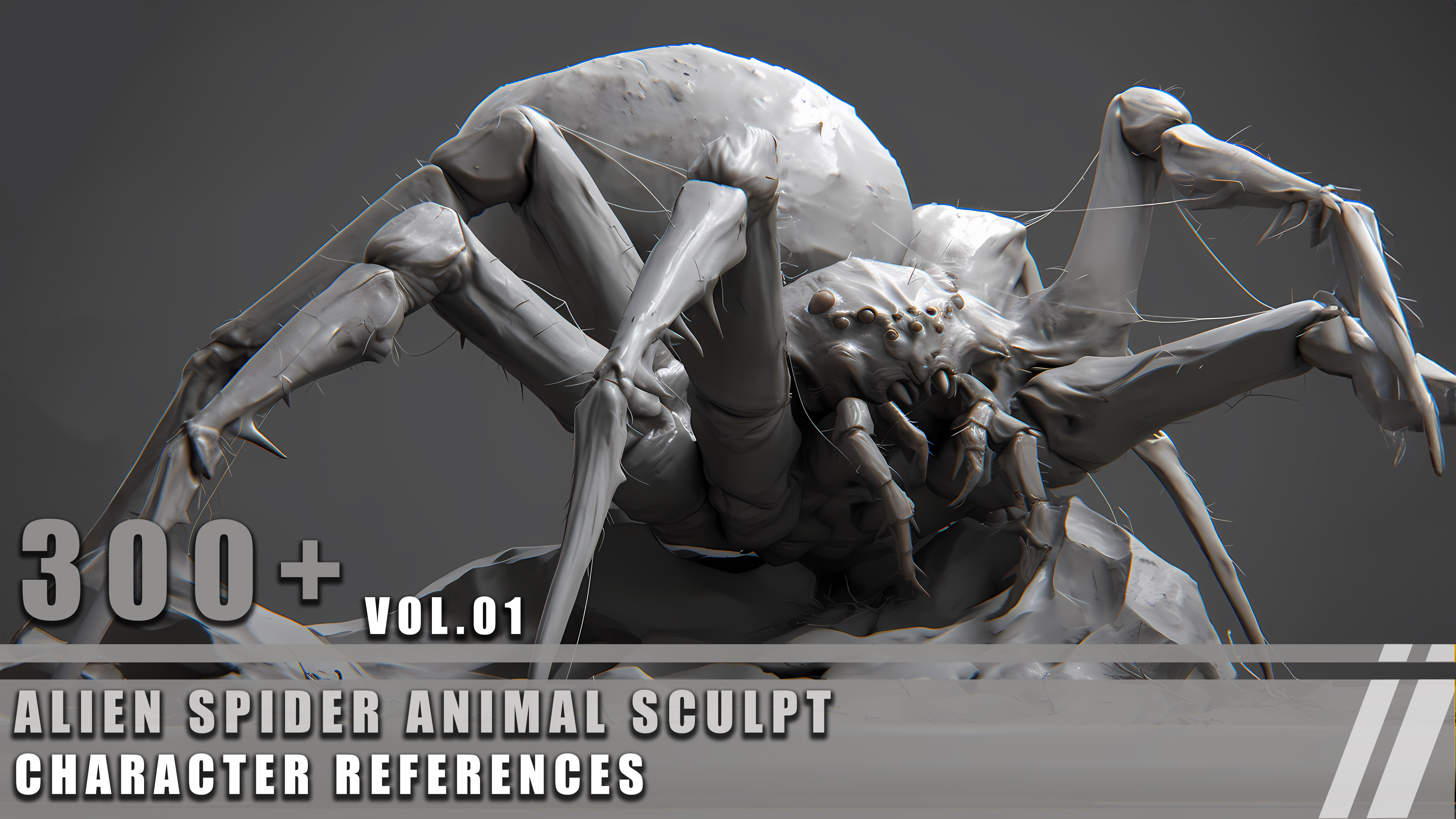 WaterLaw's Studio - 300+ Alien Spider Animal Sculpt - Character ...