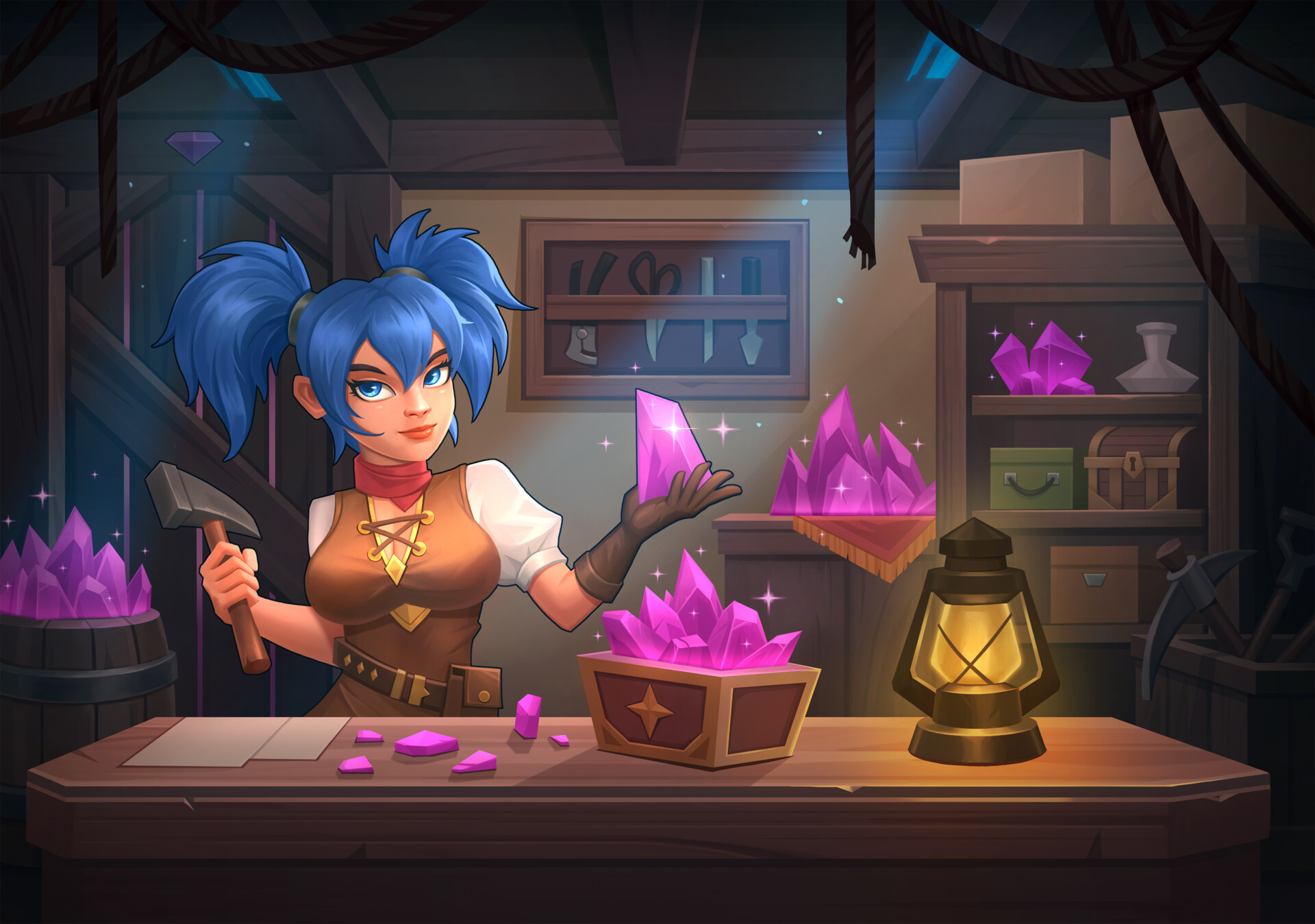 ArtStation - Rune system - Hero awaken