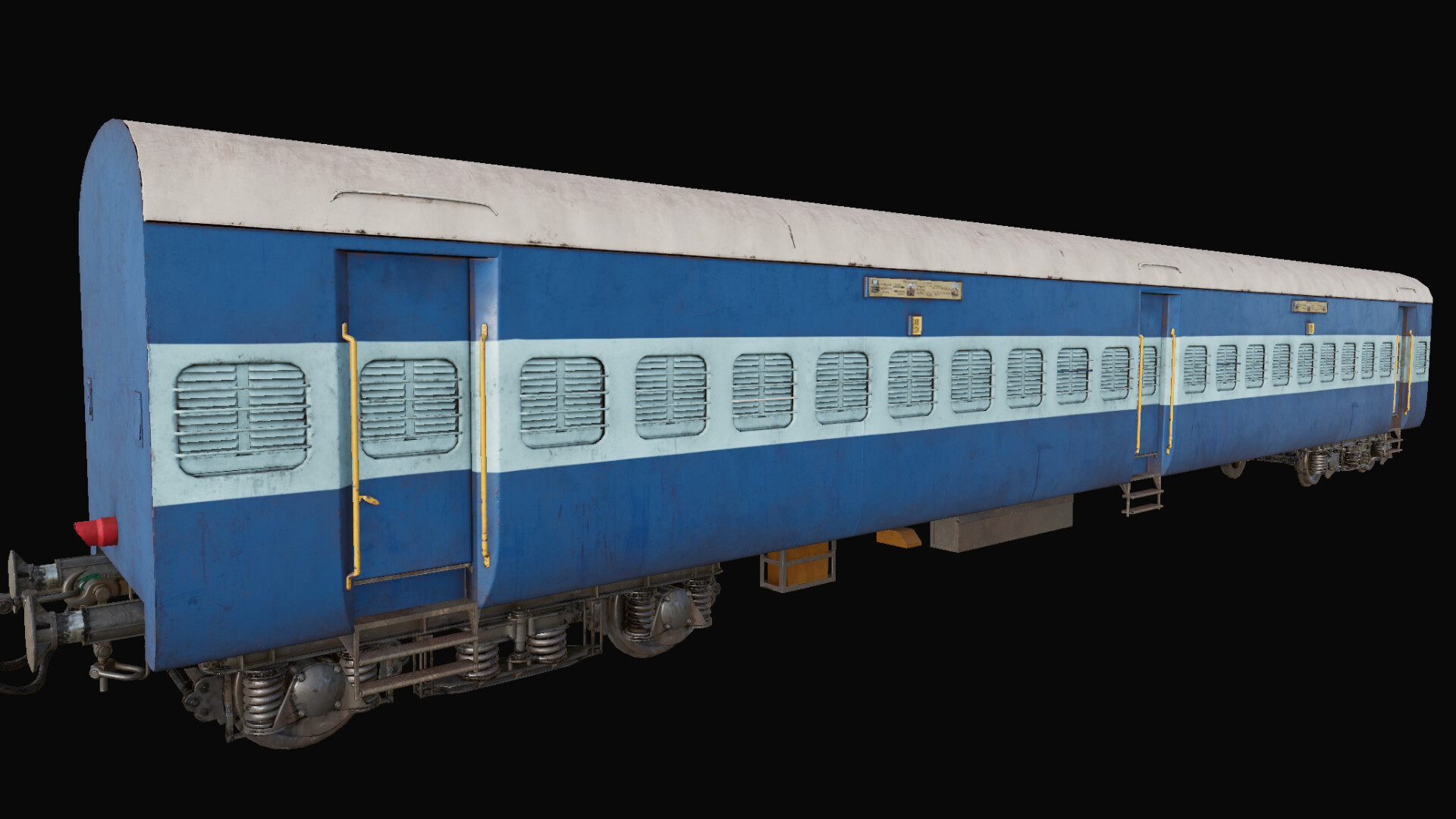 ArtStation - Indian Railways ICF Coach