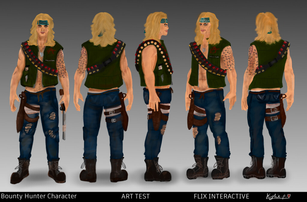 ArtStation - Bounty Hunter