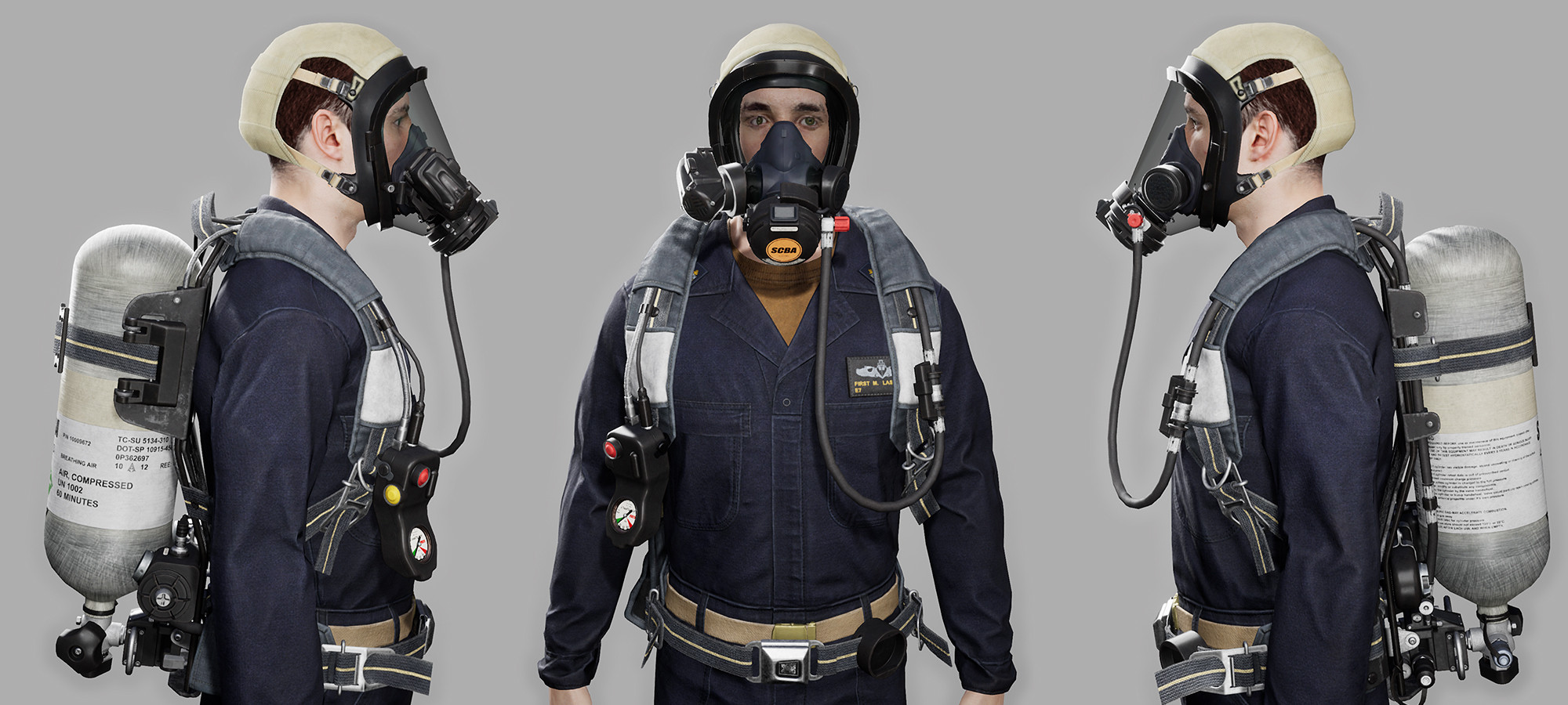 Reinaldo Rivera - Sailor Character - SCBA