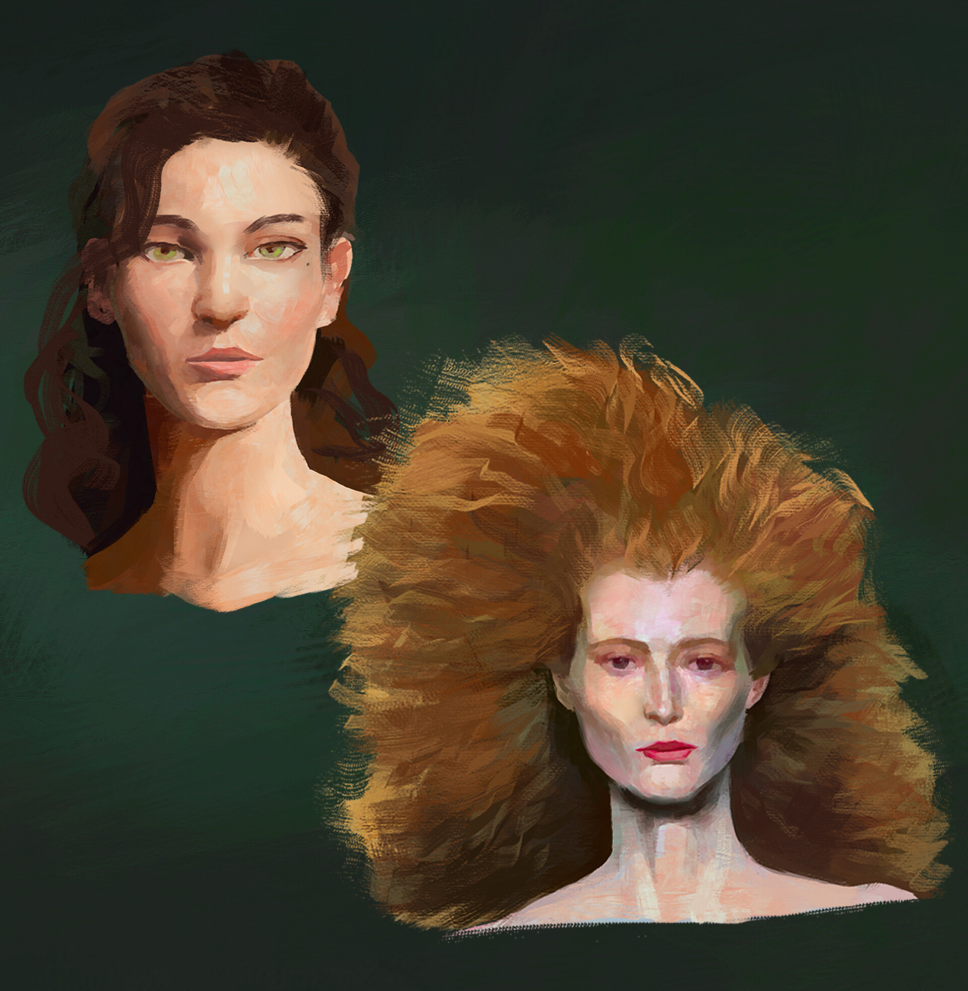 Simon-Pierre BERNARD - WOMEN PORTRAITS