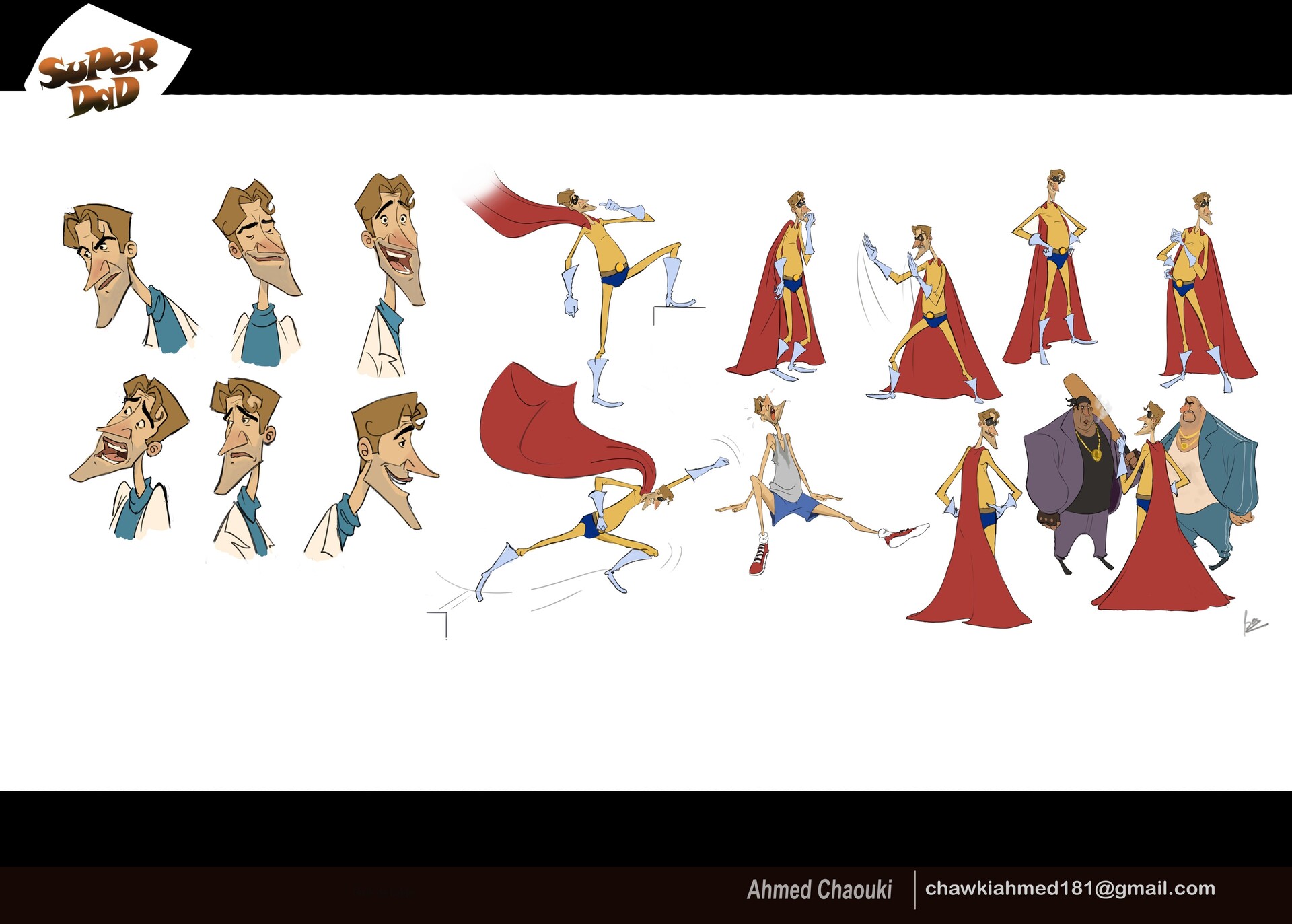 ArtStation - professor invincible " Super DaD"