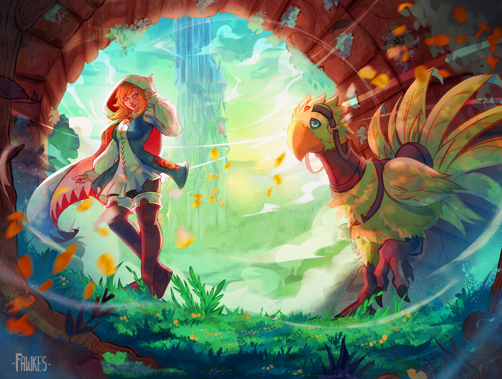 ArtStation - Refia - Final Fantasy III