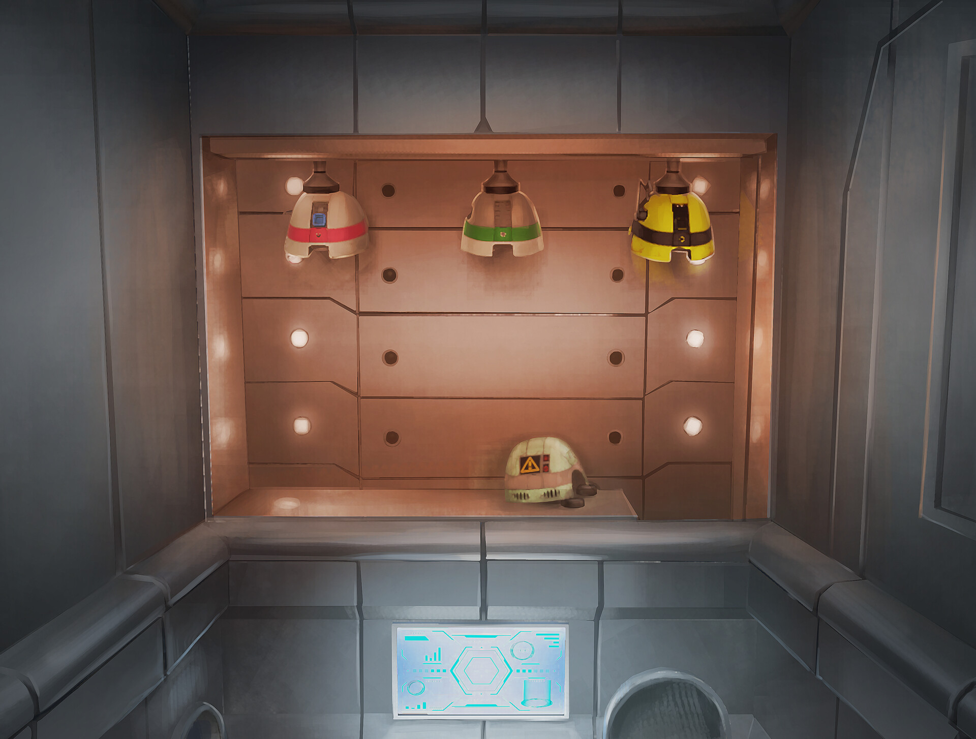 ArtStation - Utility closet