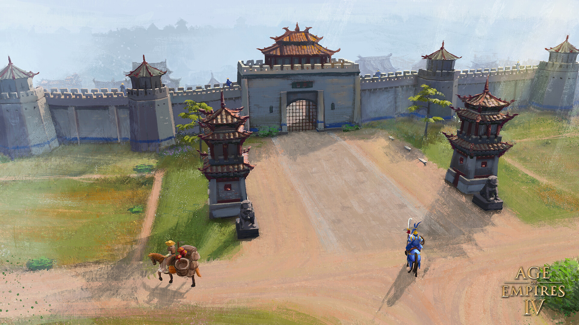 ArtStation - City Gates 2 - AOE IV