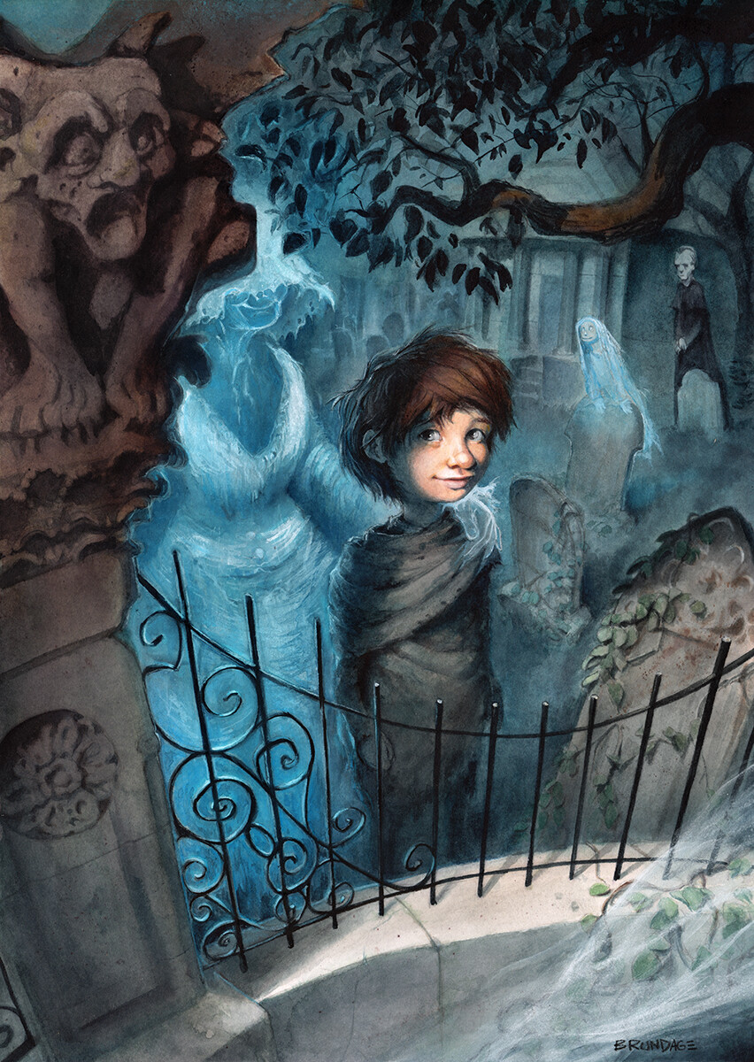 ArtStation - The Graveyard Book