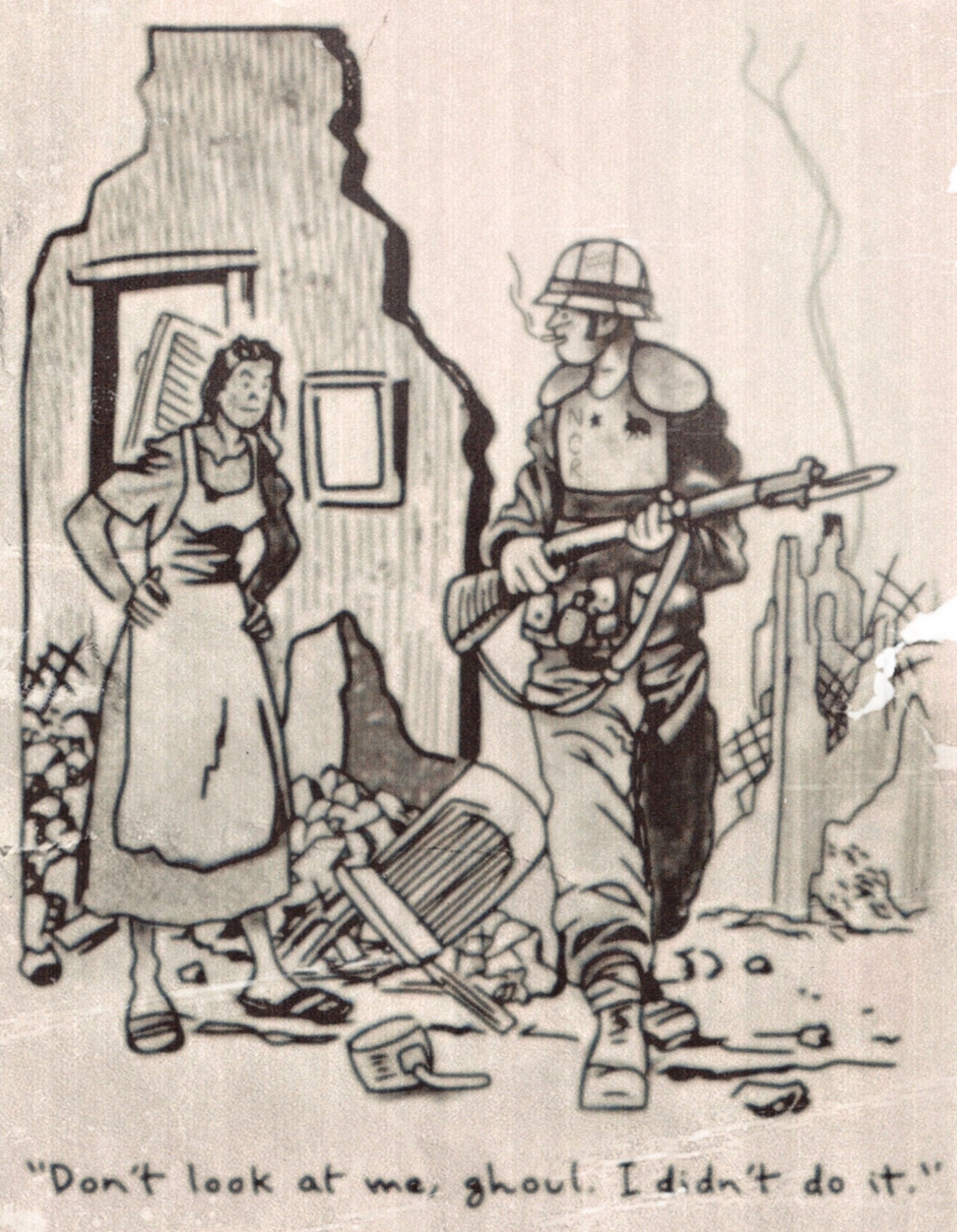 ArtStation - Fallout NCR political cartoon