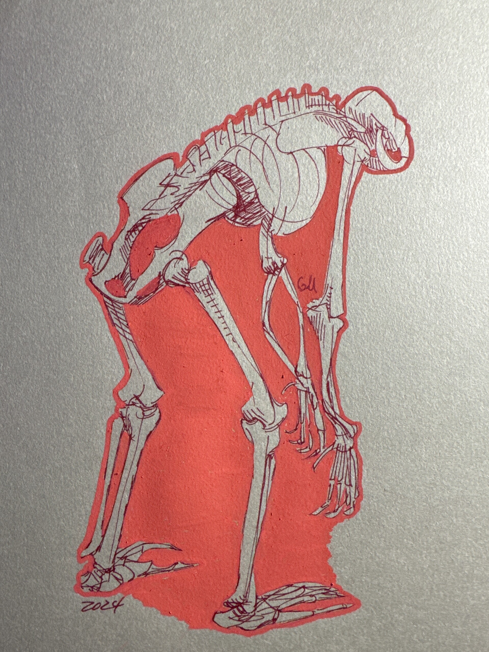 ArtStation - Chimpanzee Skeletal Study