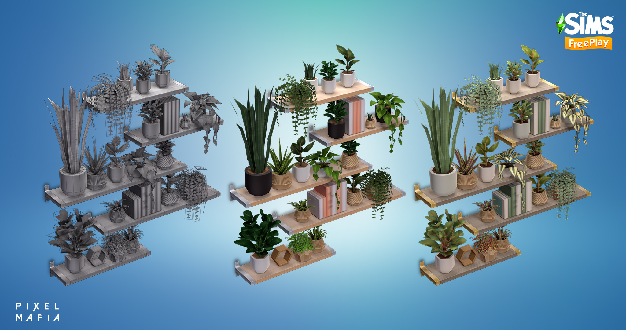 PIXEL MAFIA - SIMS Freeplay – Paradise Set