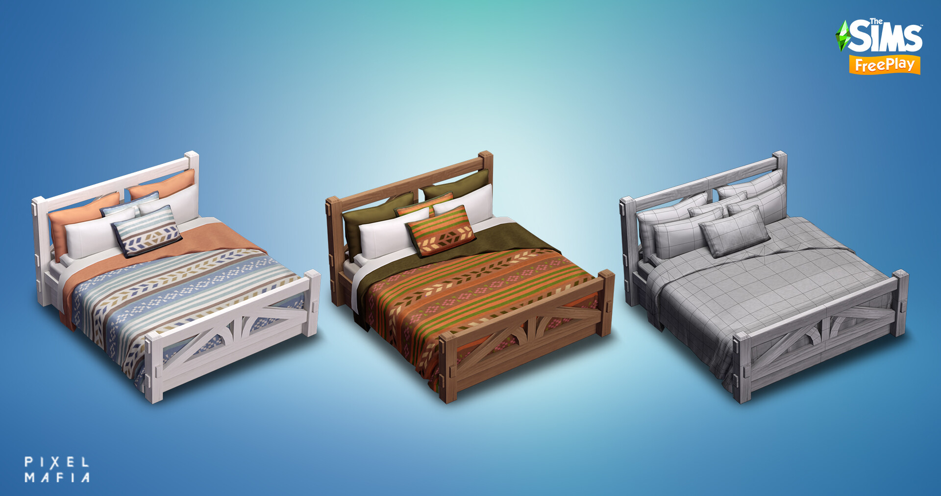 PIXEL MAFIA - SIMS Freeplay – Cabin Set