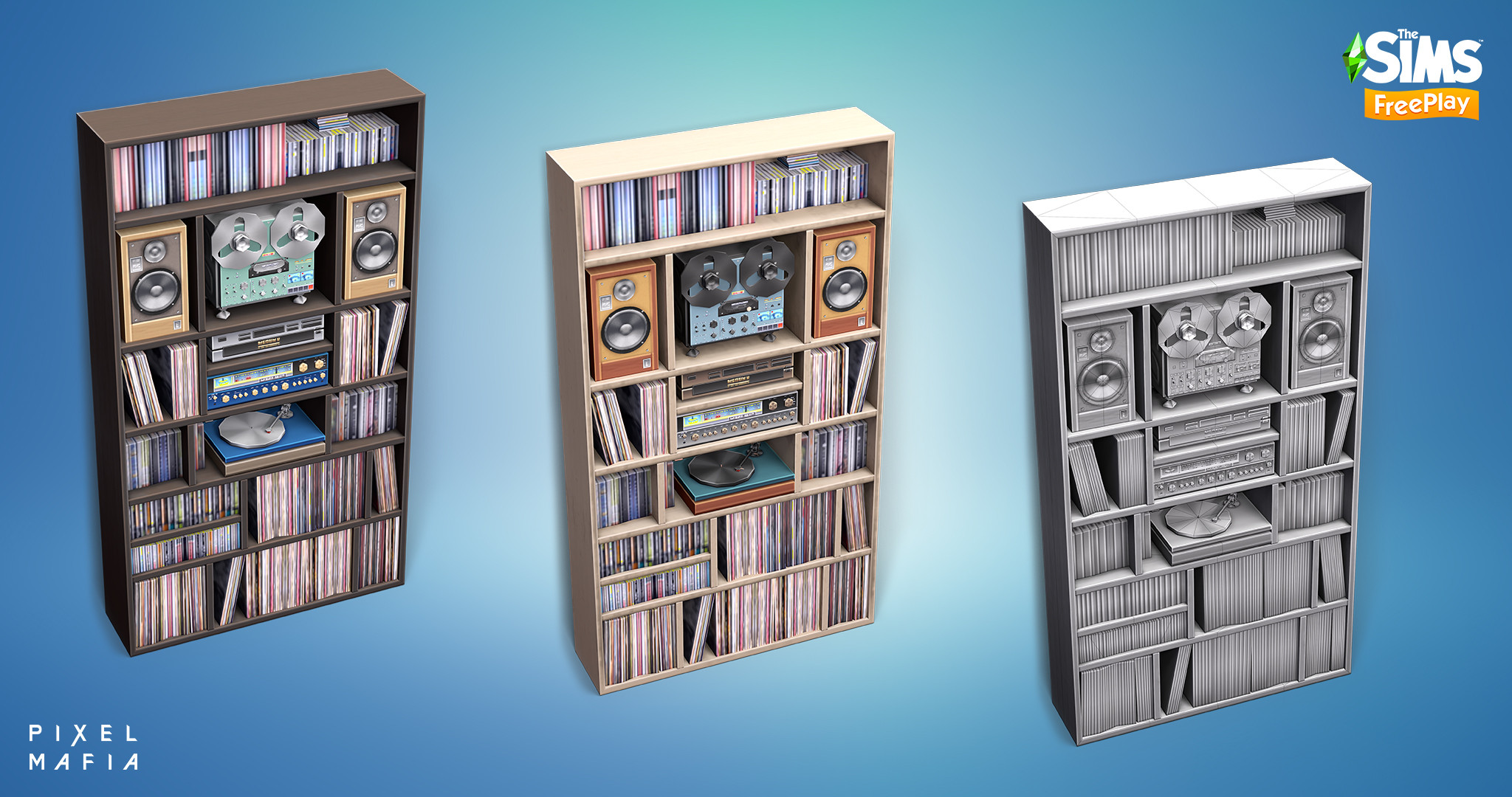 PIXEL MAFIA - SIMS Freeplay – Industrial Set