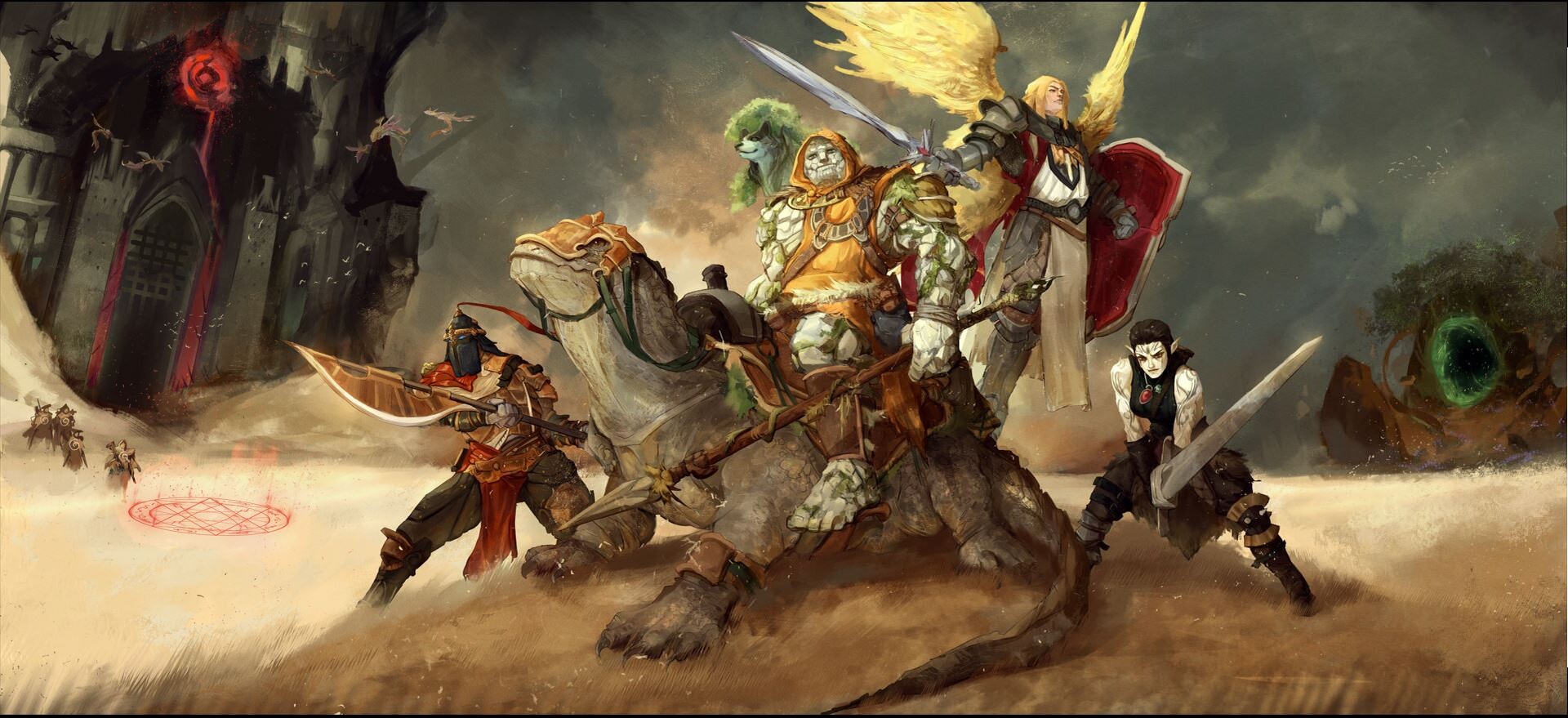 ArtStation - DnD Party Poster and Cards