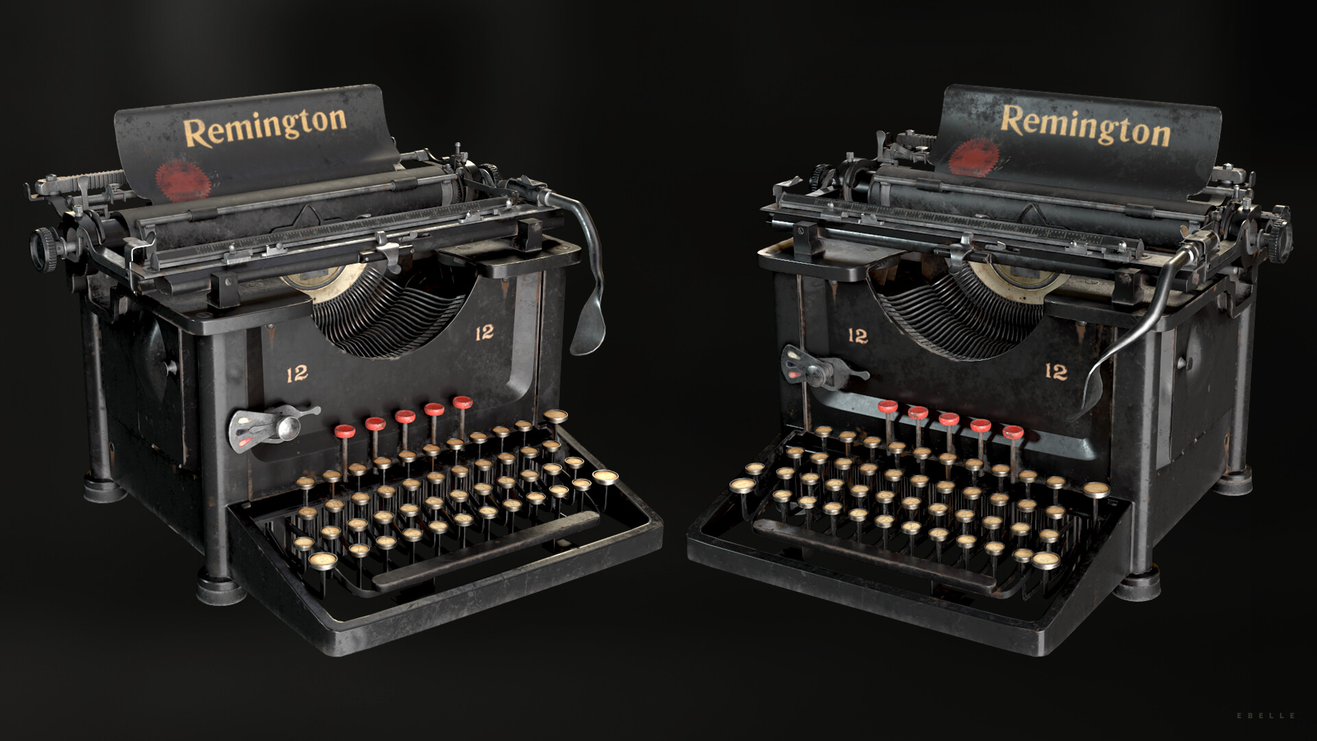 Ebelle - Remington Typewriter No. 12