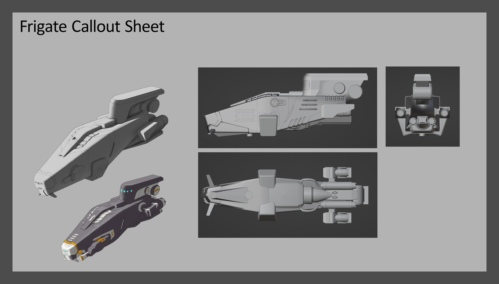 Iosif Yarosh - Spaceship Concept Art