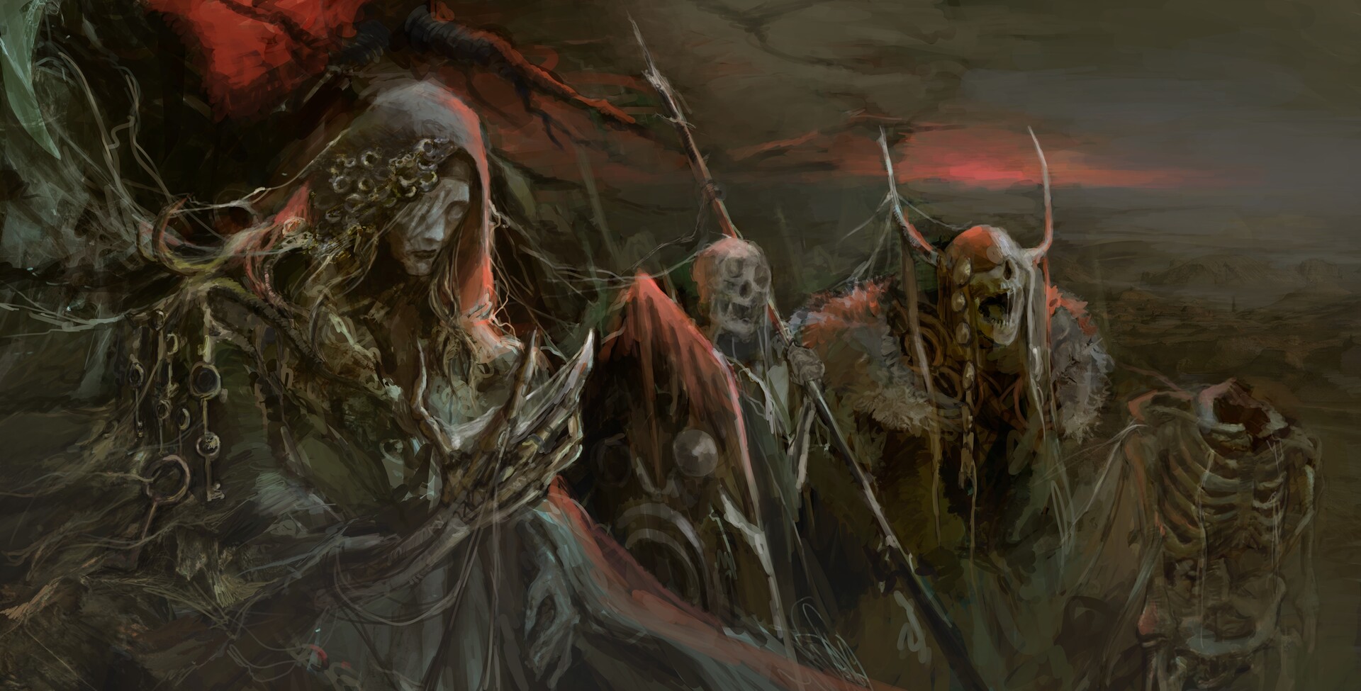 ArtStation - Hel | Goddess of Underworld