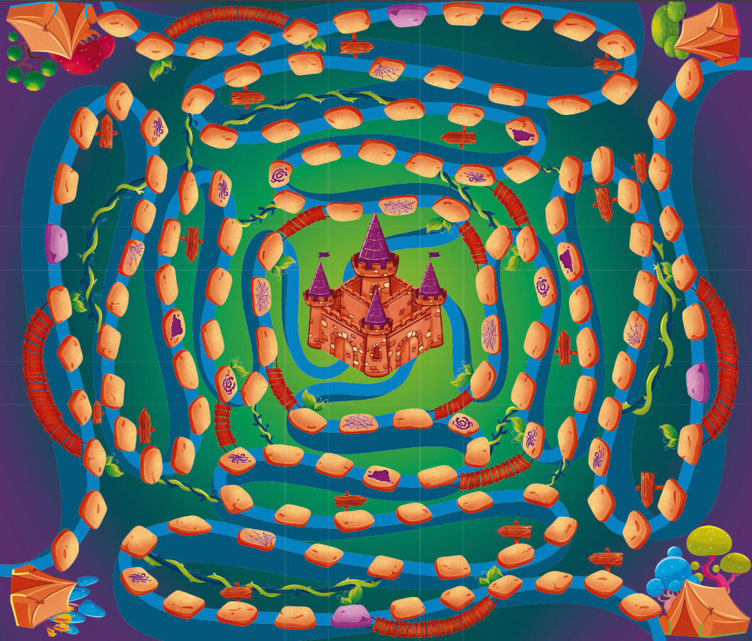 ArtStation - Board game board design