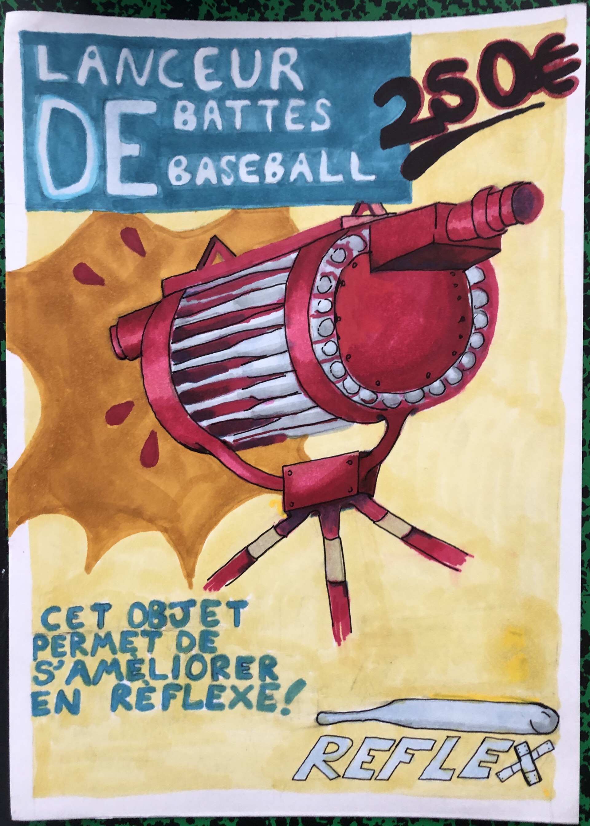 ArtStation - Baseball bat Machine