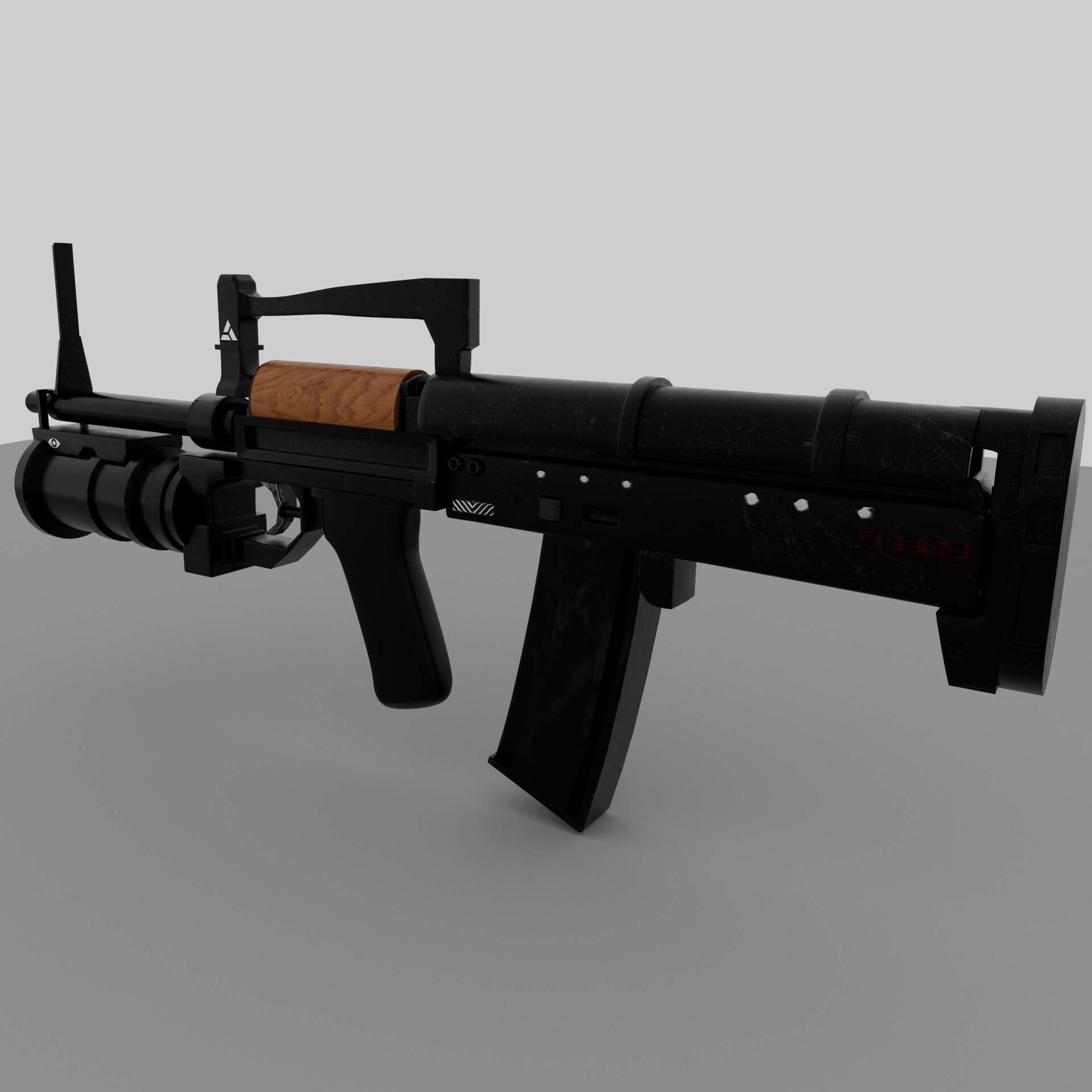 how to draw groza gun