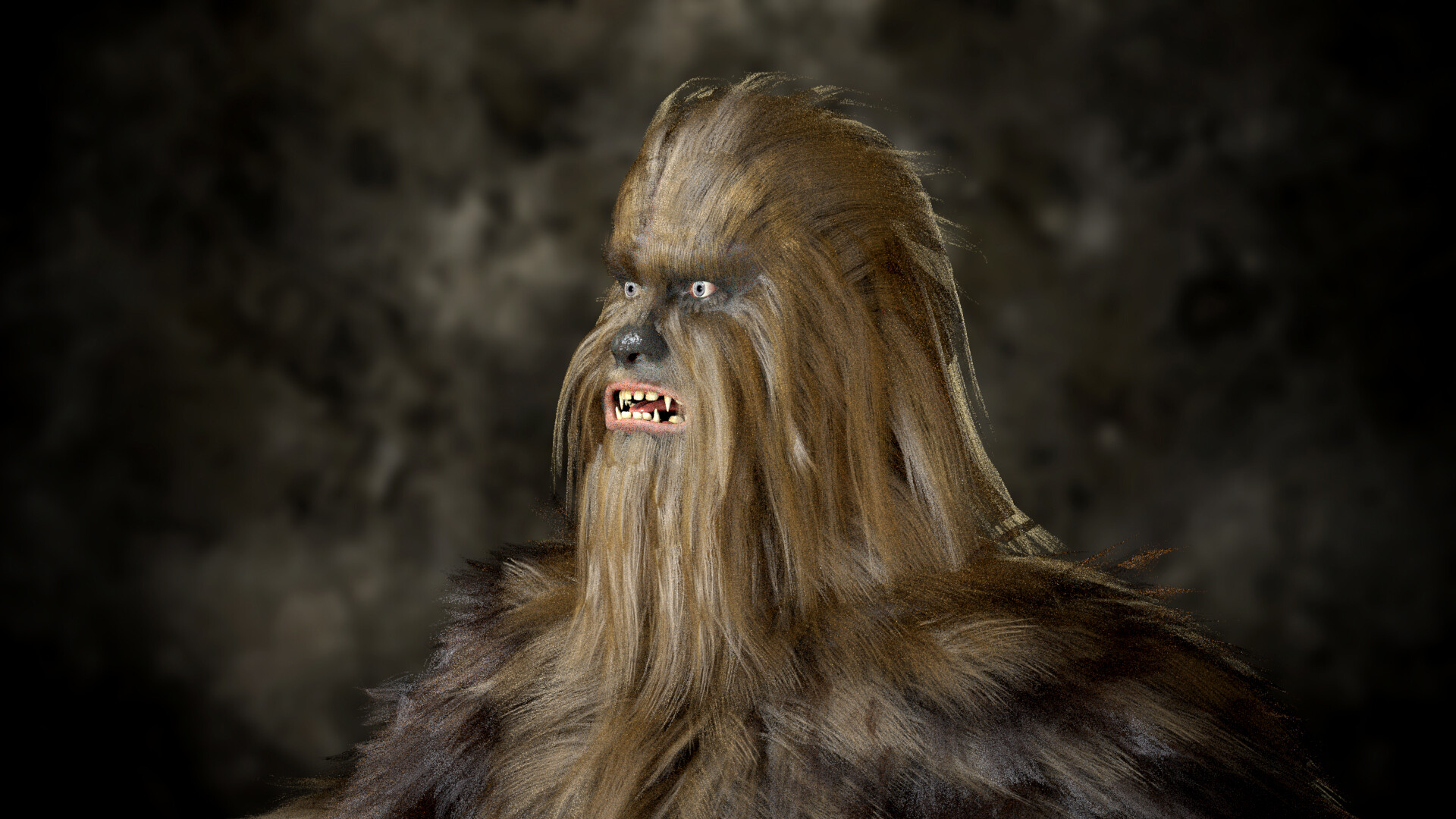 ArtStation - Chewbacca "Chewie" Star wars 3d model