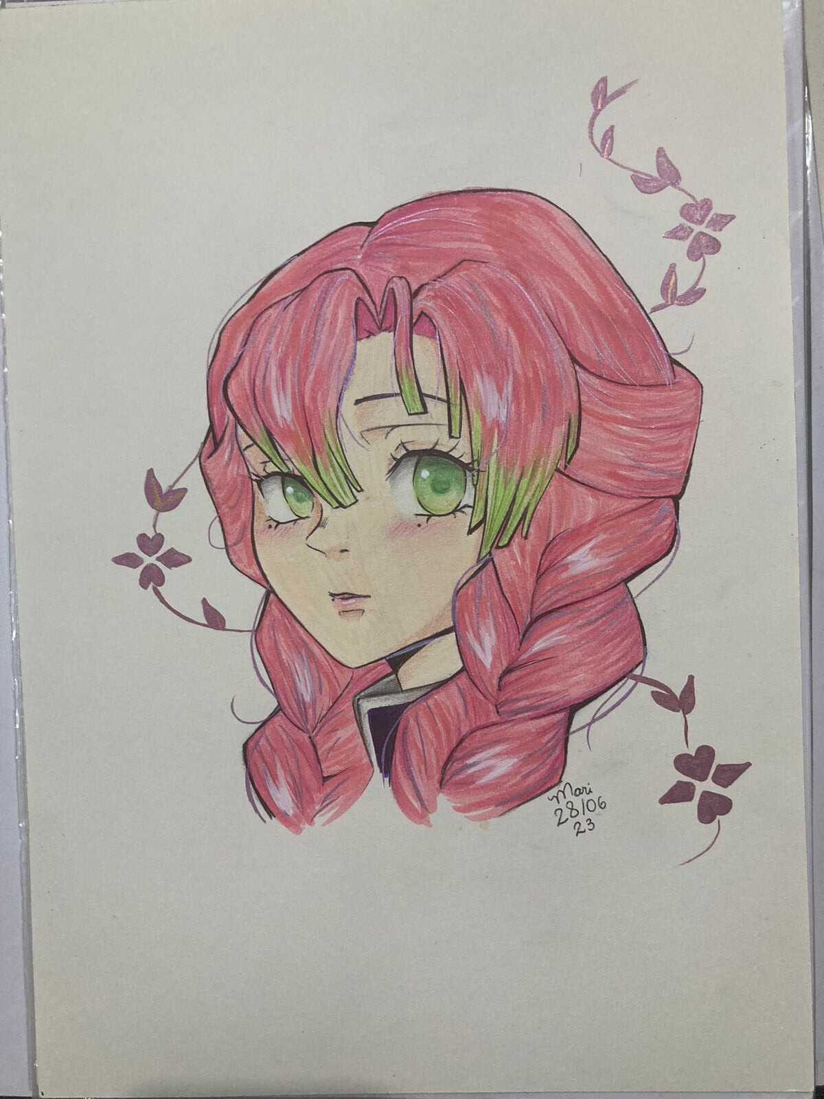 ArtStation - Mitsuri Fanart (Kimetsu no Yaiba)