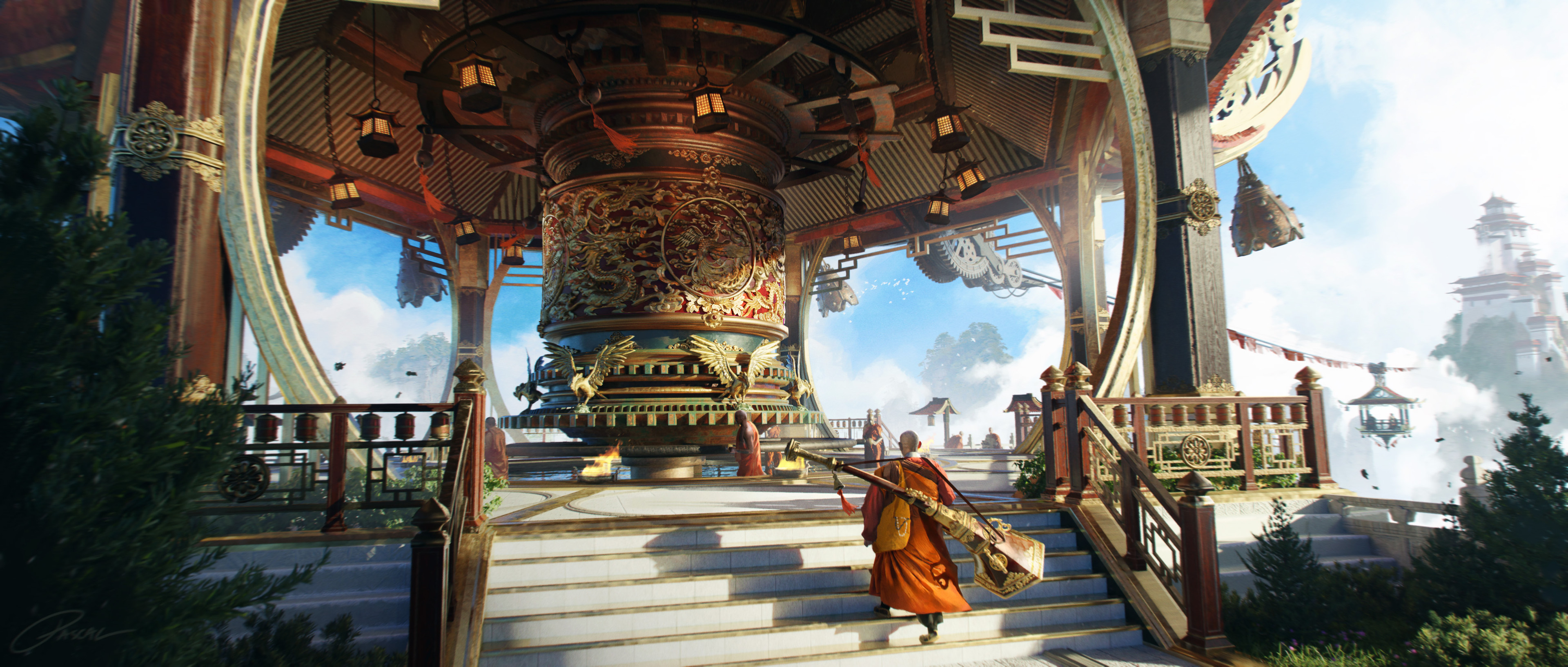 Luca Pascal - The Birdcage - Prayer Wheel