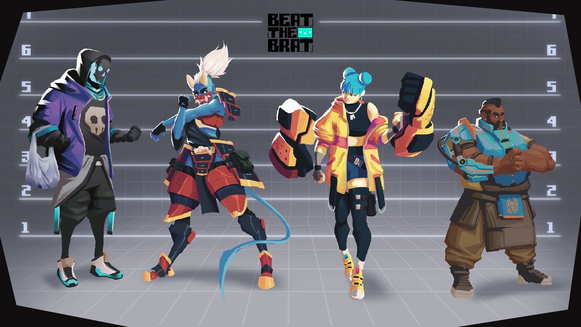 ArtStation - Beat the Brat Character Concepts