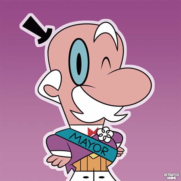 Retratosanime - Alcalde, Supernenas