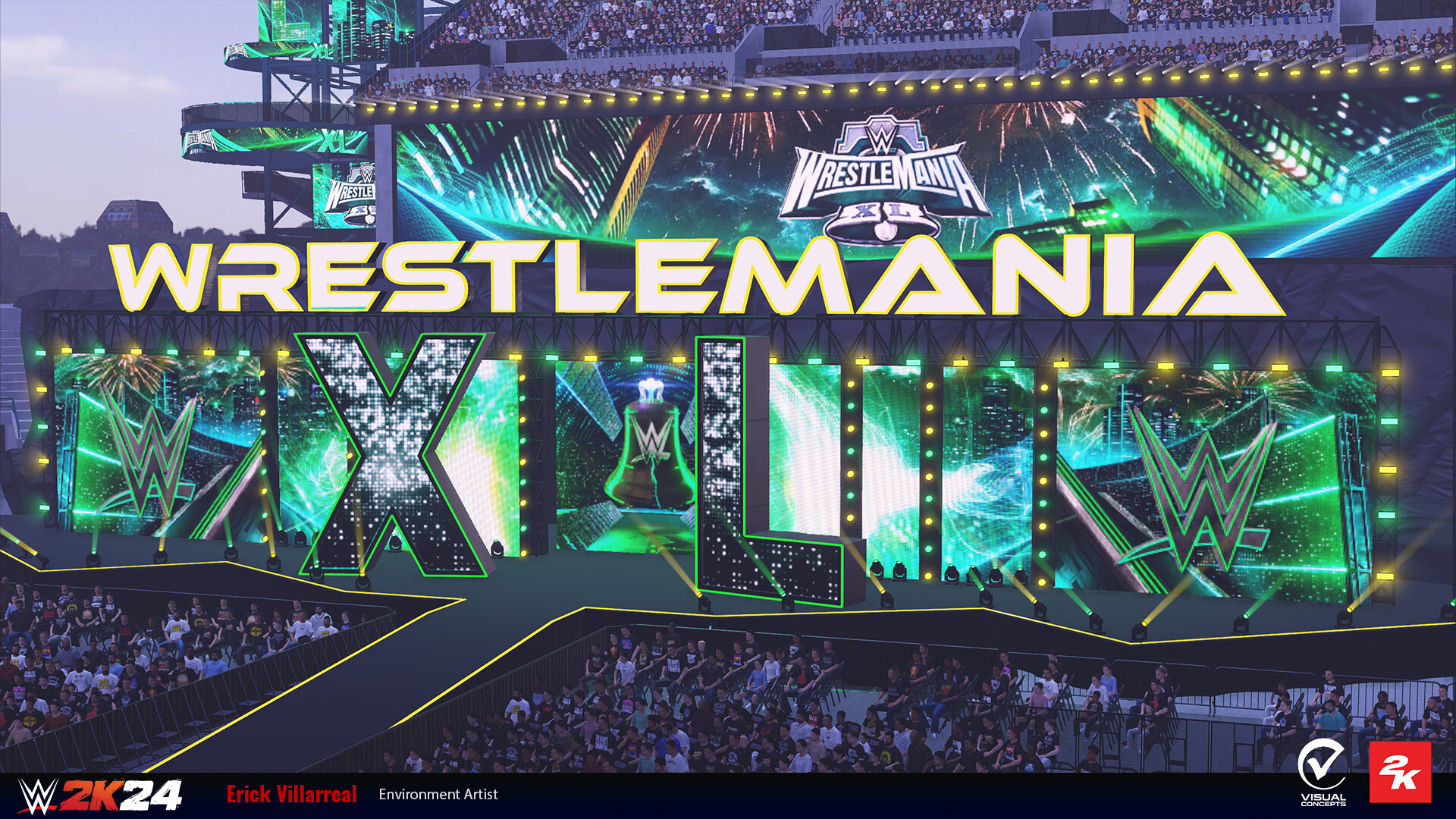 Erick Villarreal - WrestleMania 40