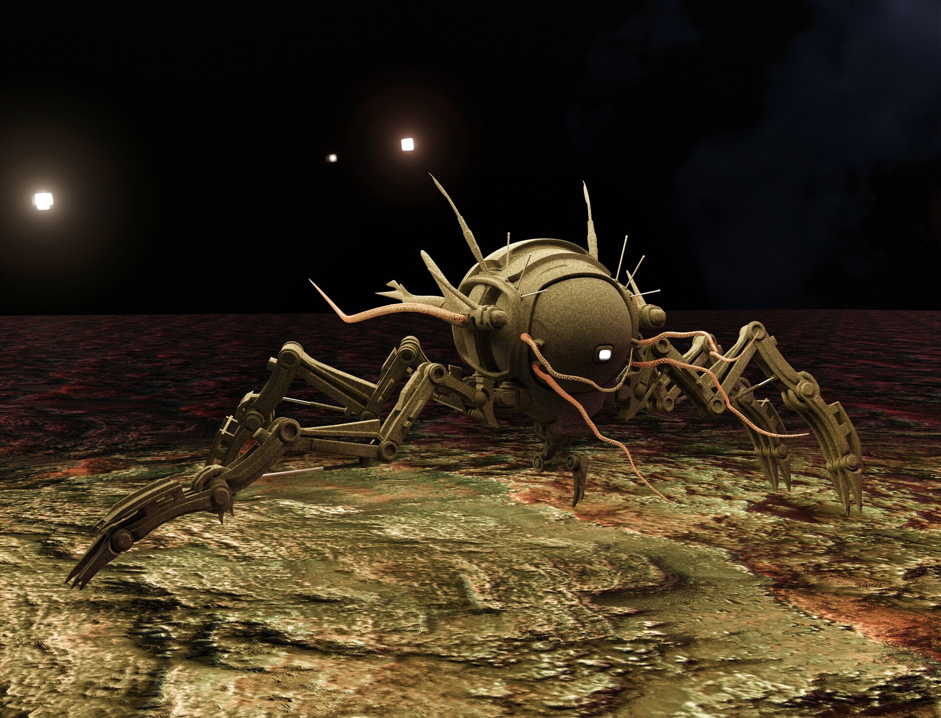 ArtStation - life form of a distant alien planet