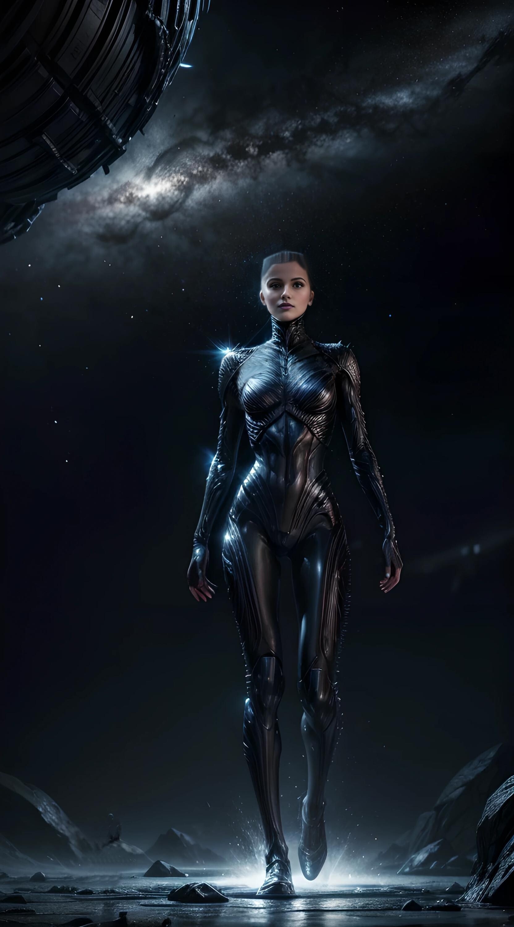 ArtStation - Dropship "Styx" Lt Cdr. Kyra Palm