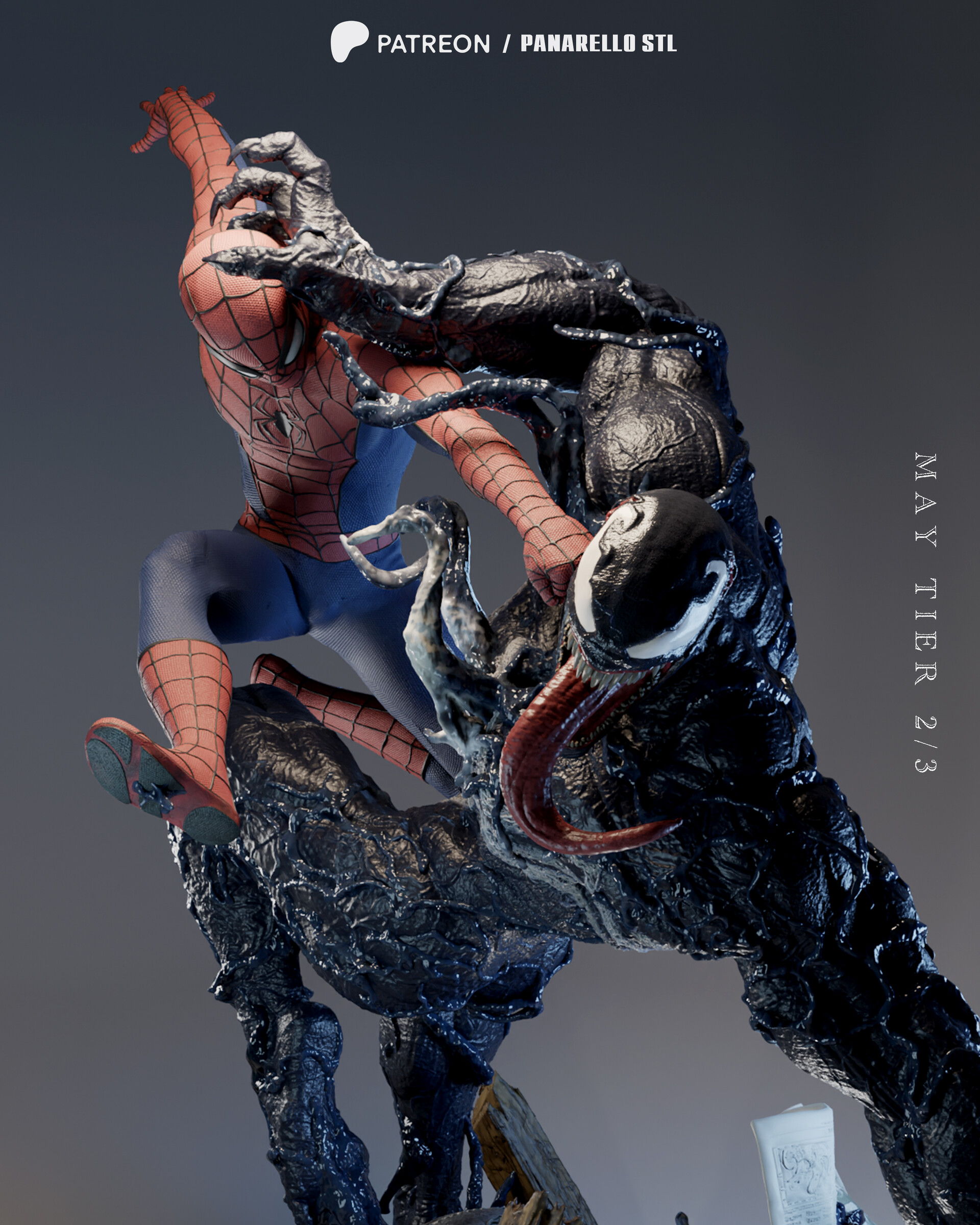 ArtStation - Spiderman Venom