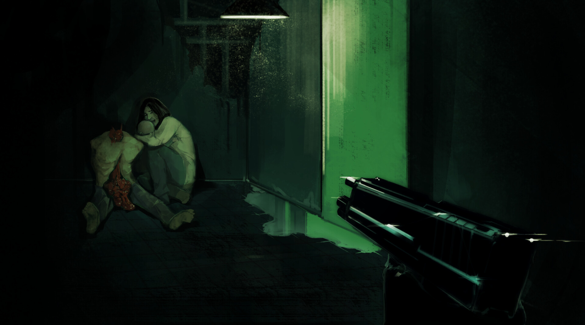 ArtStation - FPS Fake Game Screenshot