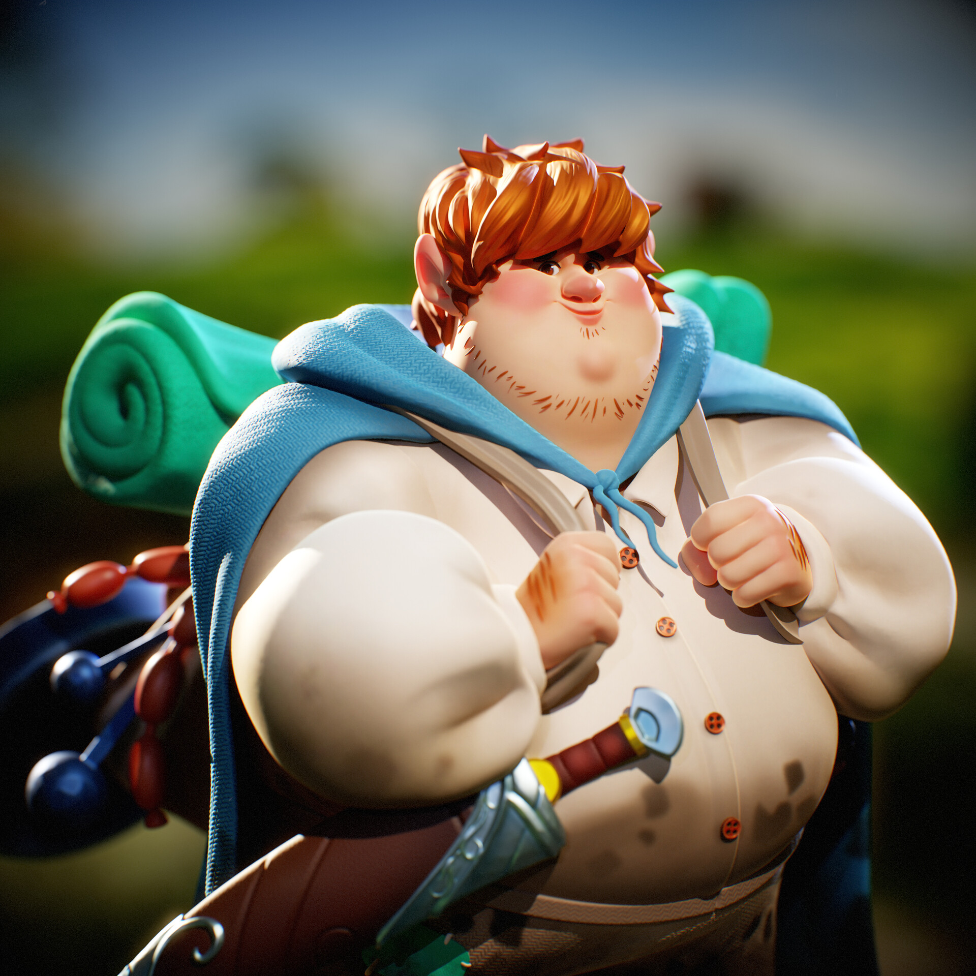 Ricardo Sánchez Moreira - Samwise Gamgee - Chanon Art Fanart