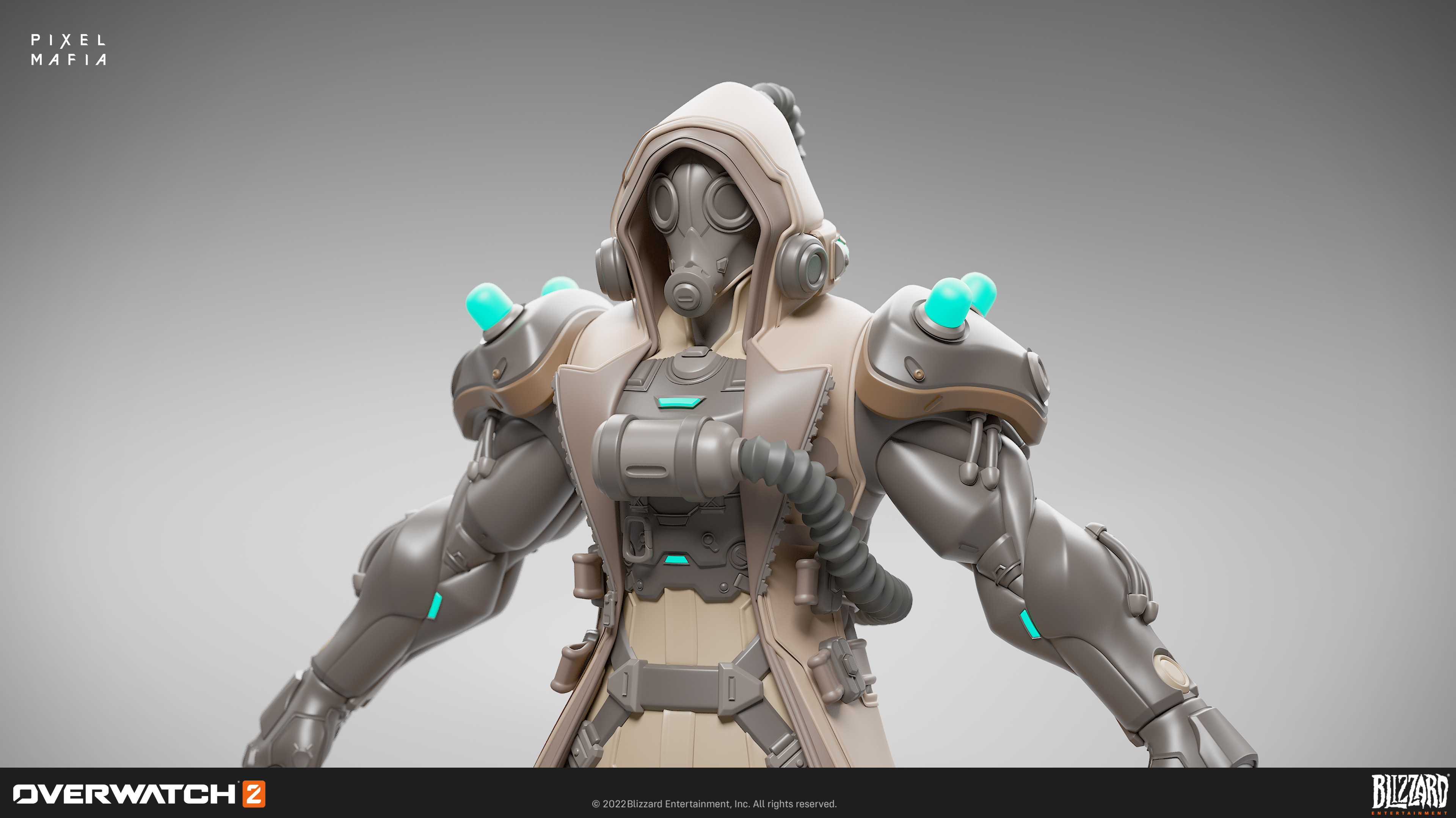 PIXEL MAFIA - OVERWATCH 2 - Reaper Hazmat