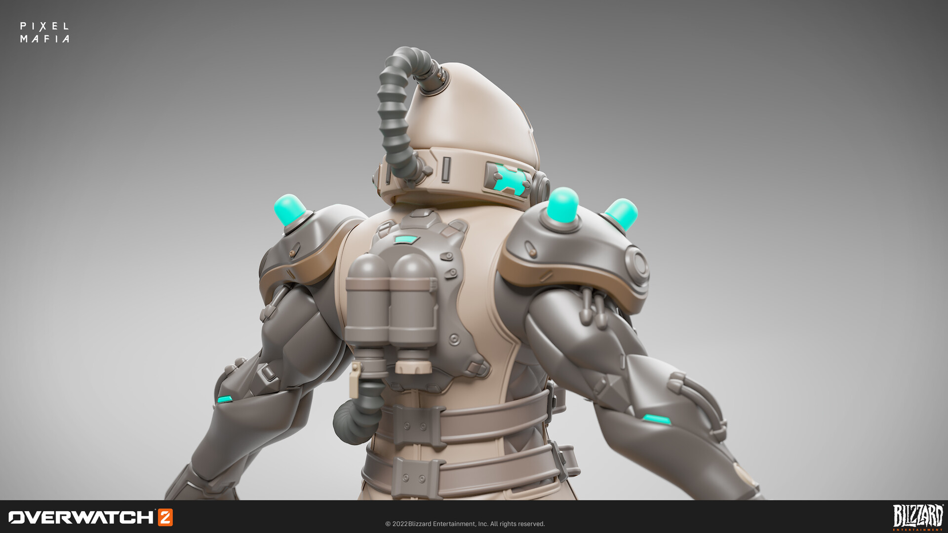 PIXEL MAFIA - OVERWATCH 2 - Reaper Hazmat