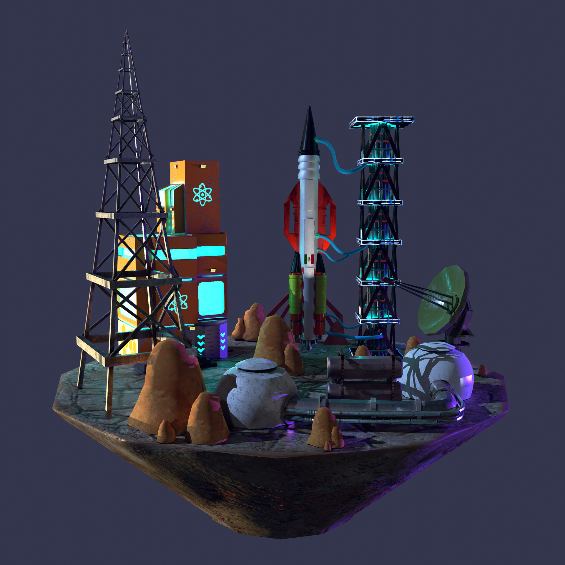 Vision3D - alien invasion