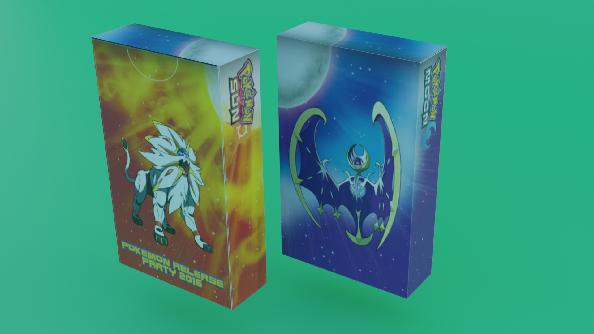 ArtStation - Displays Pokemon Sun & Moon