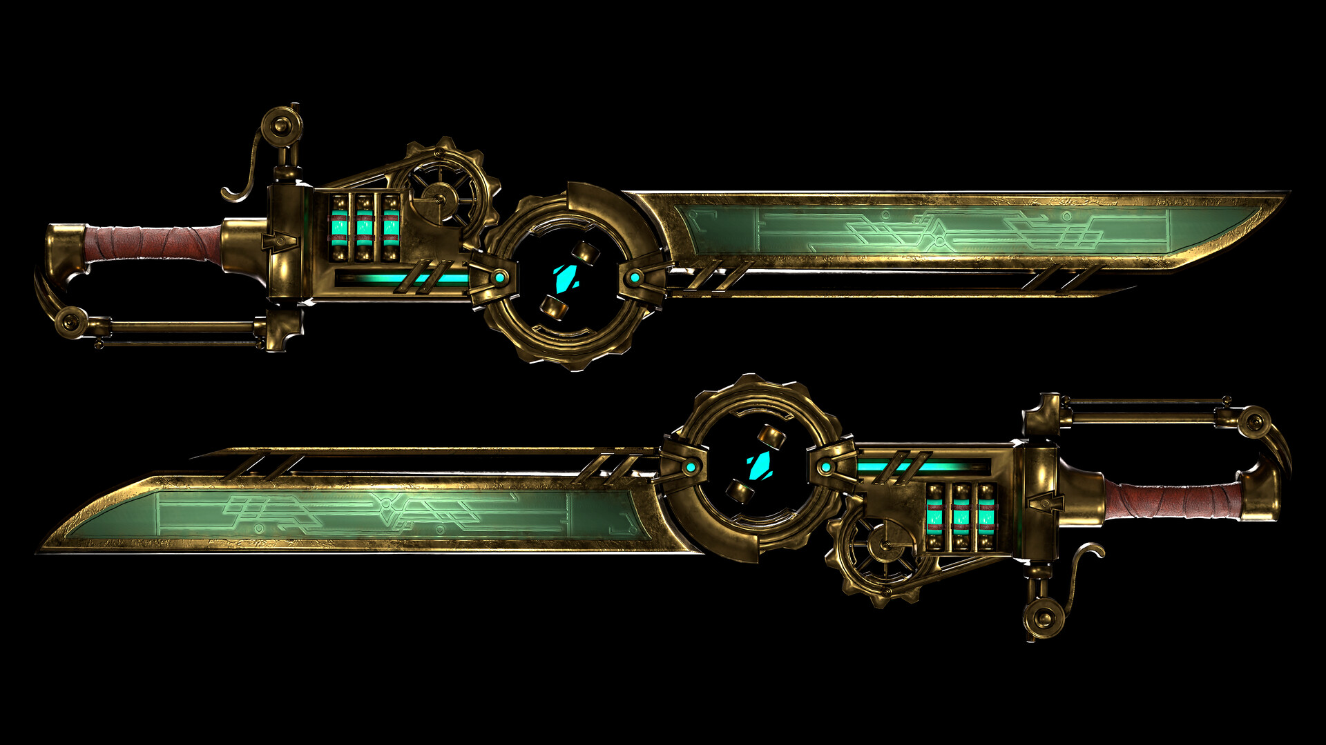 ArtStation - Steampunk Sword