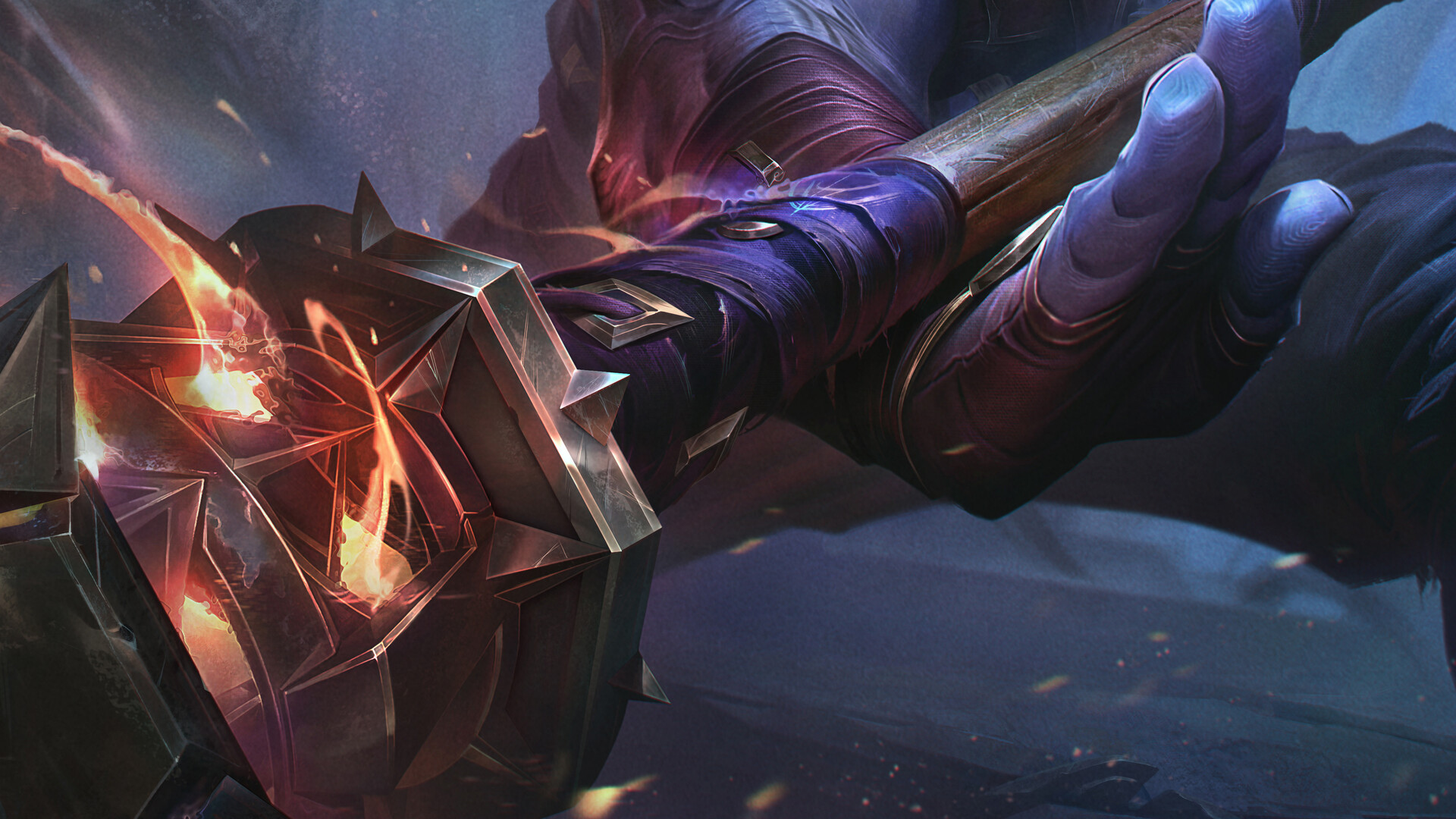 Foritis wang - League of Legends - Base Jax Splash Art