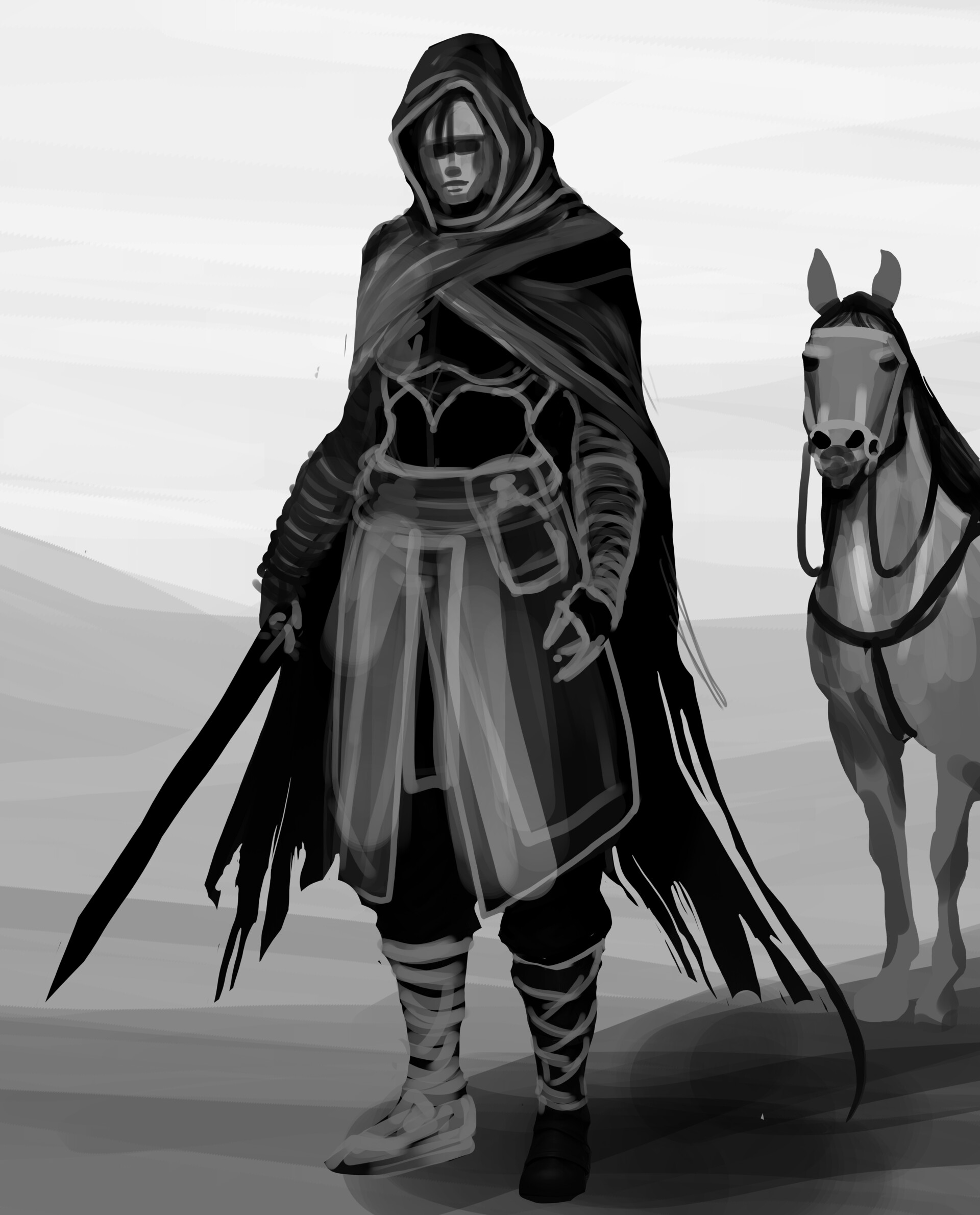 ArtStation - Soldier of Desert