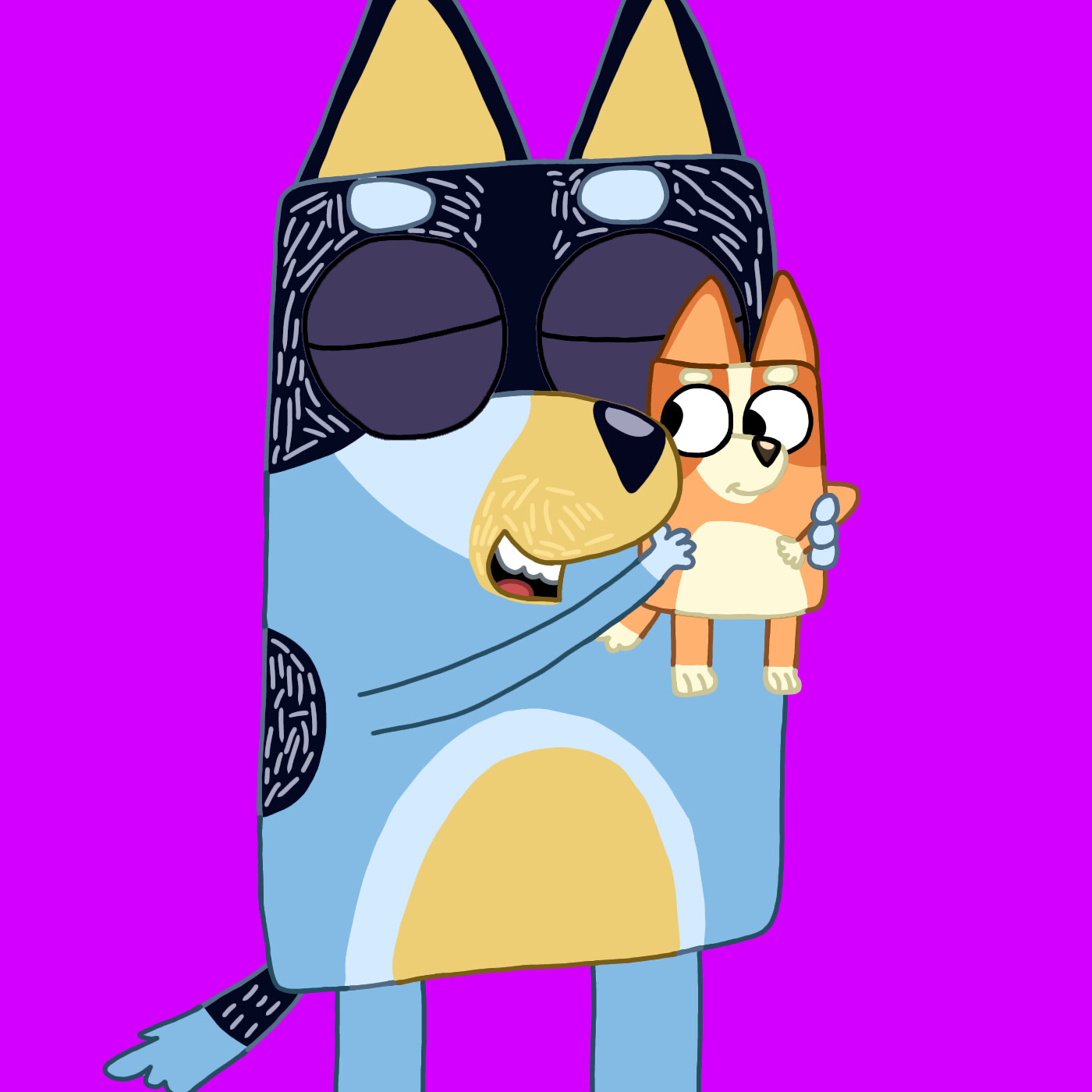 ArtStation - Bandit Hugging Bingo :3