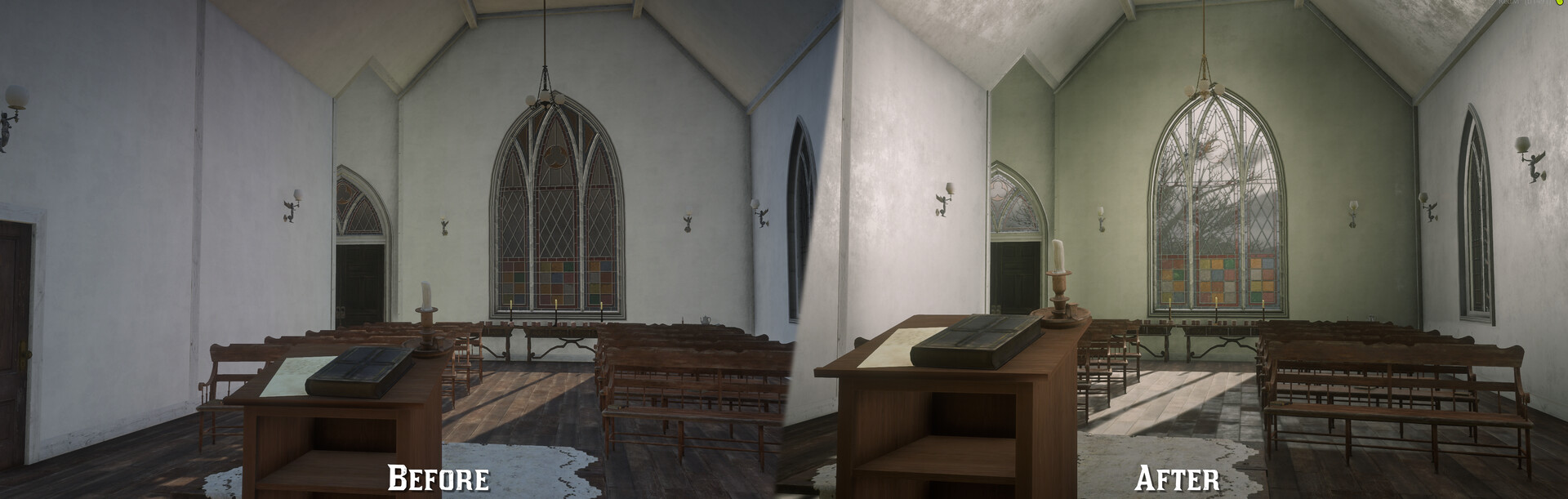 ArtStation - RDR2 Interior Lighting Tool