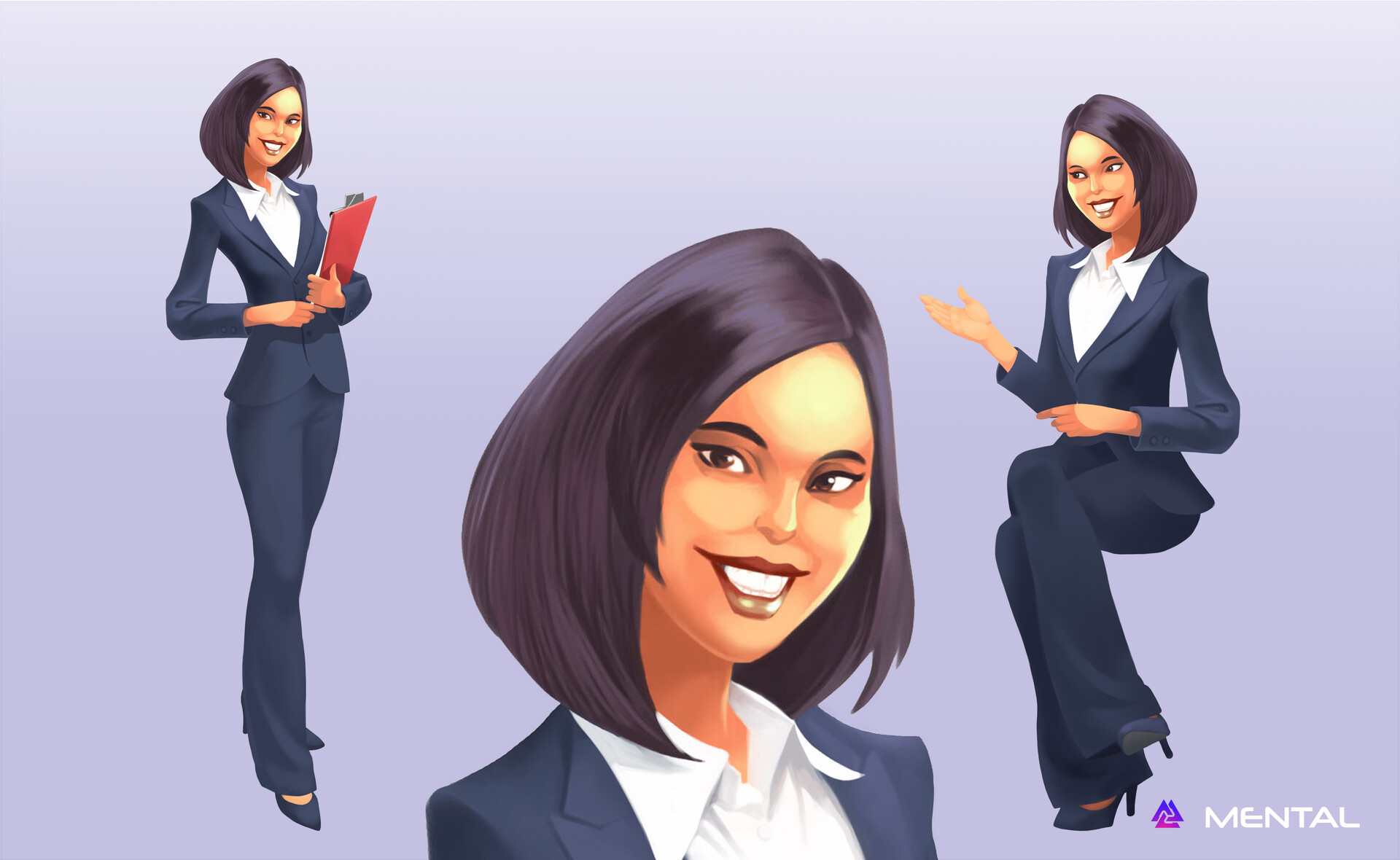 Dejan Ostojic - styalized characters